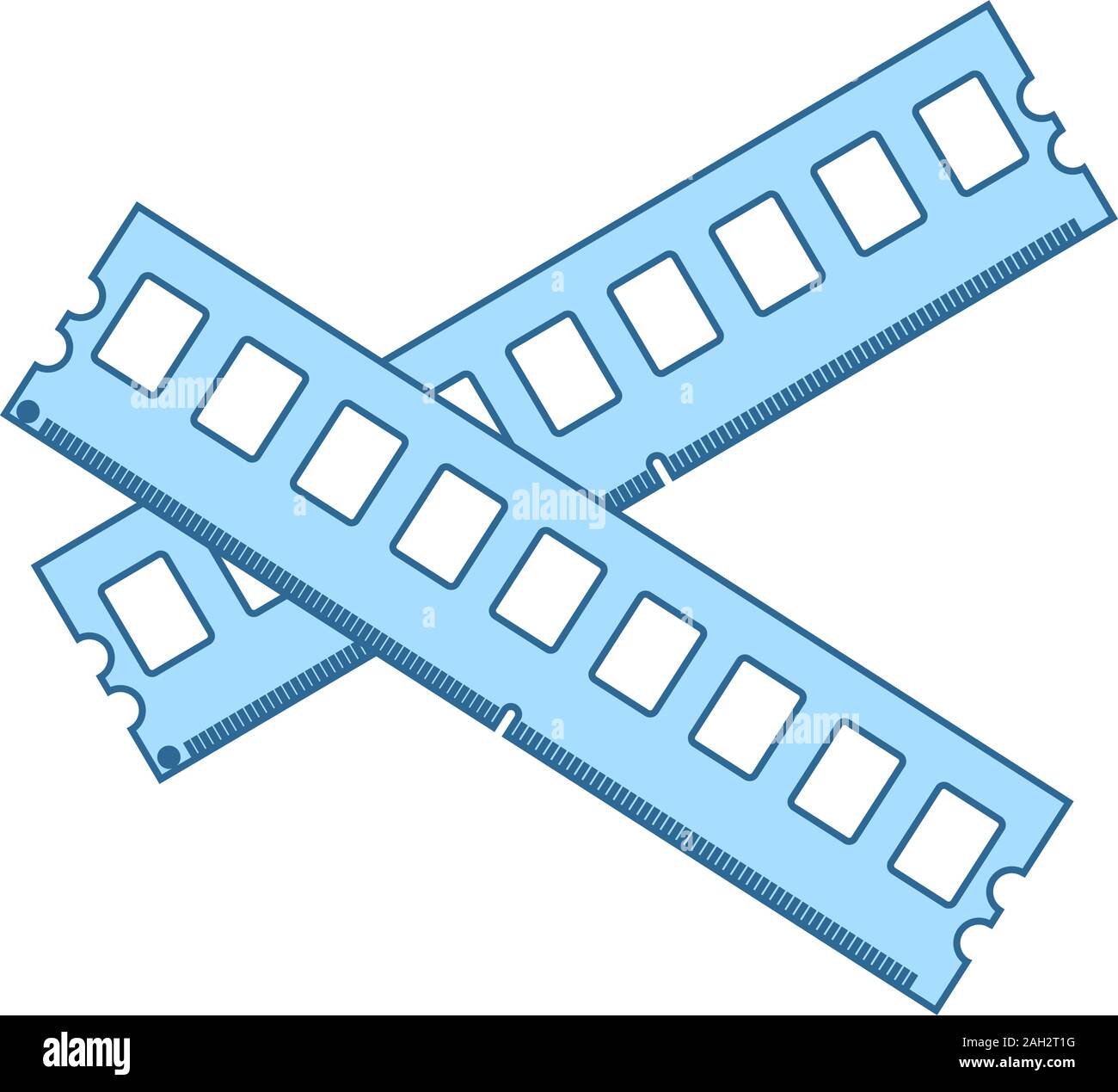 Blue ddr ram memory module Stock Vector Images - Alamy