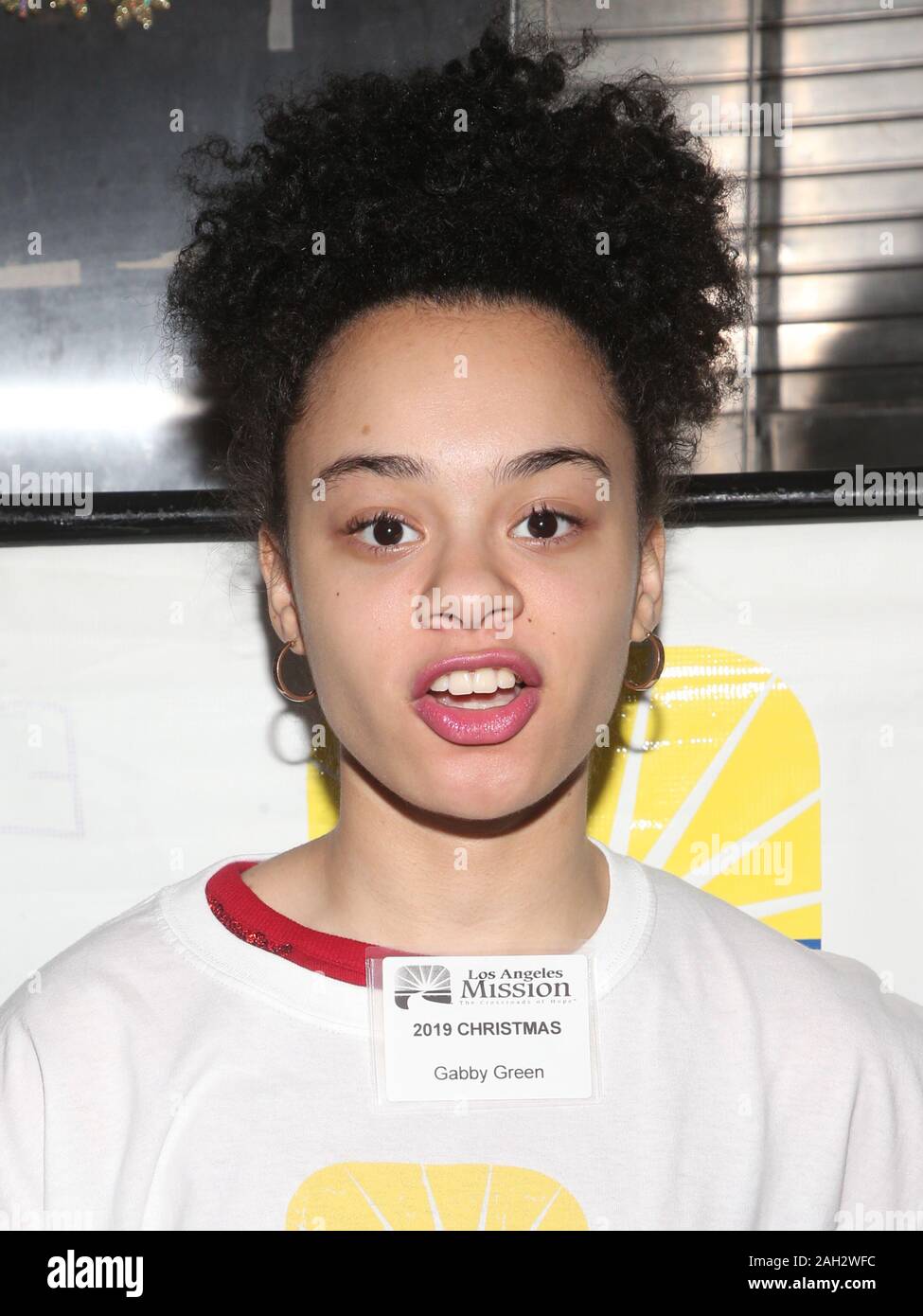 Los Angeles, Ca. 23rd Dec, 2019. Gabby Green, at Christmas Celebration ...