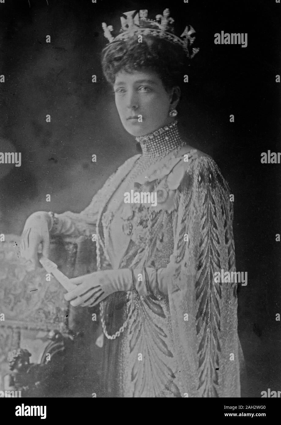 Her majesty Queen Alexandra ca. 1913 Stock Photo - Alamy