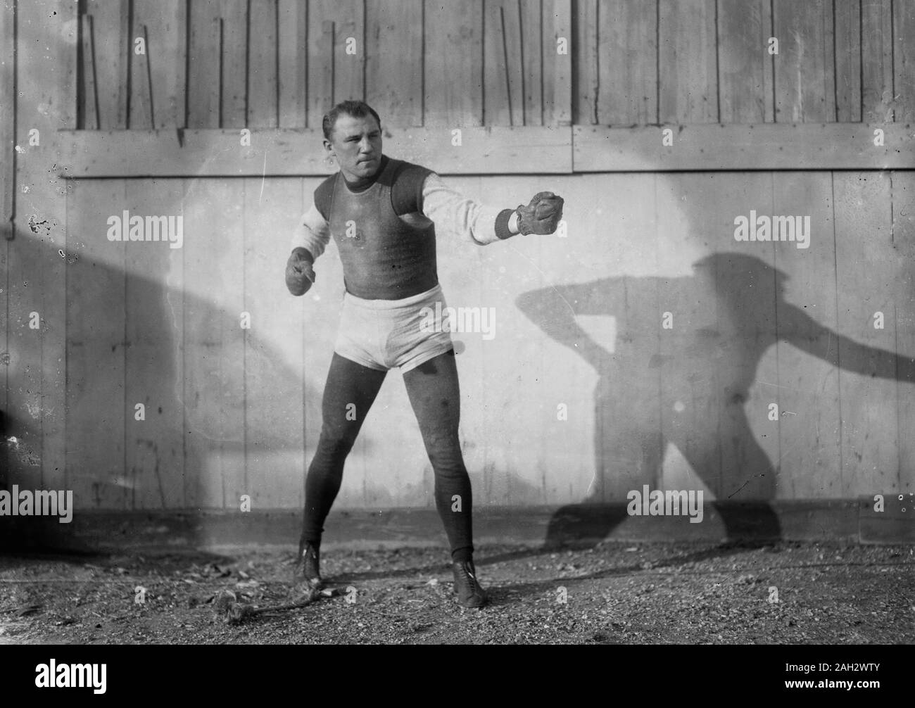 Date: 1910-1915 - Jack Lester - boxing Stock Photo - Alamy