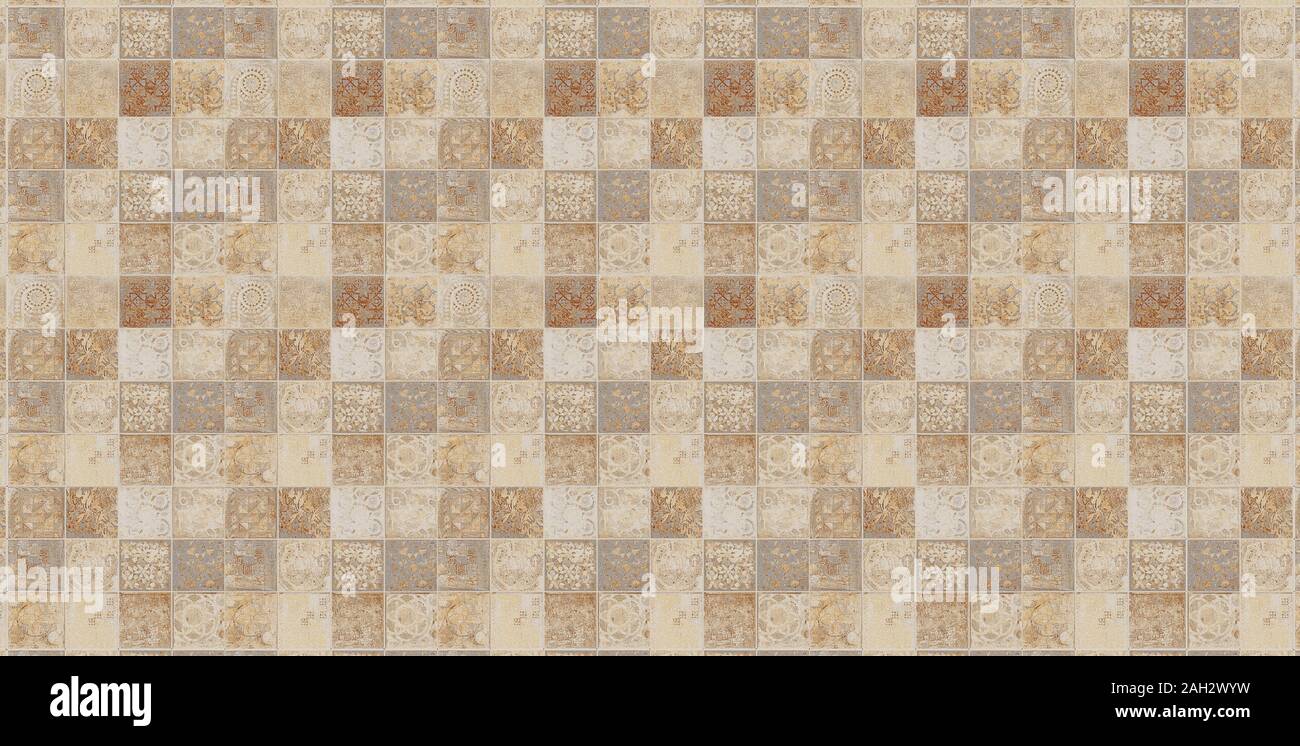 Mossaic Tiles wall Texture Background Stock Photo - Alamy