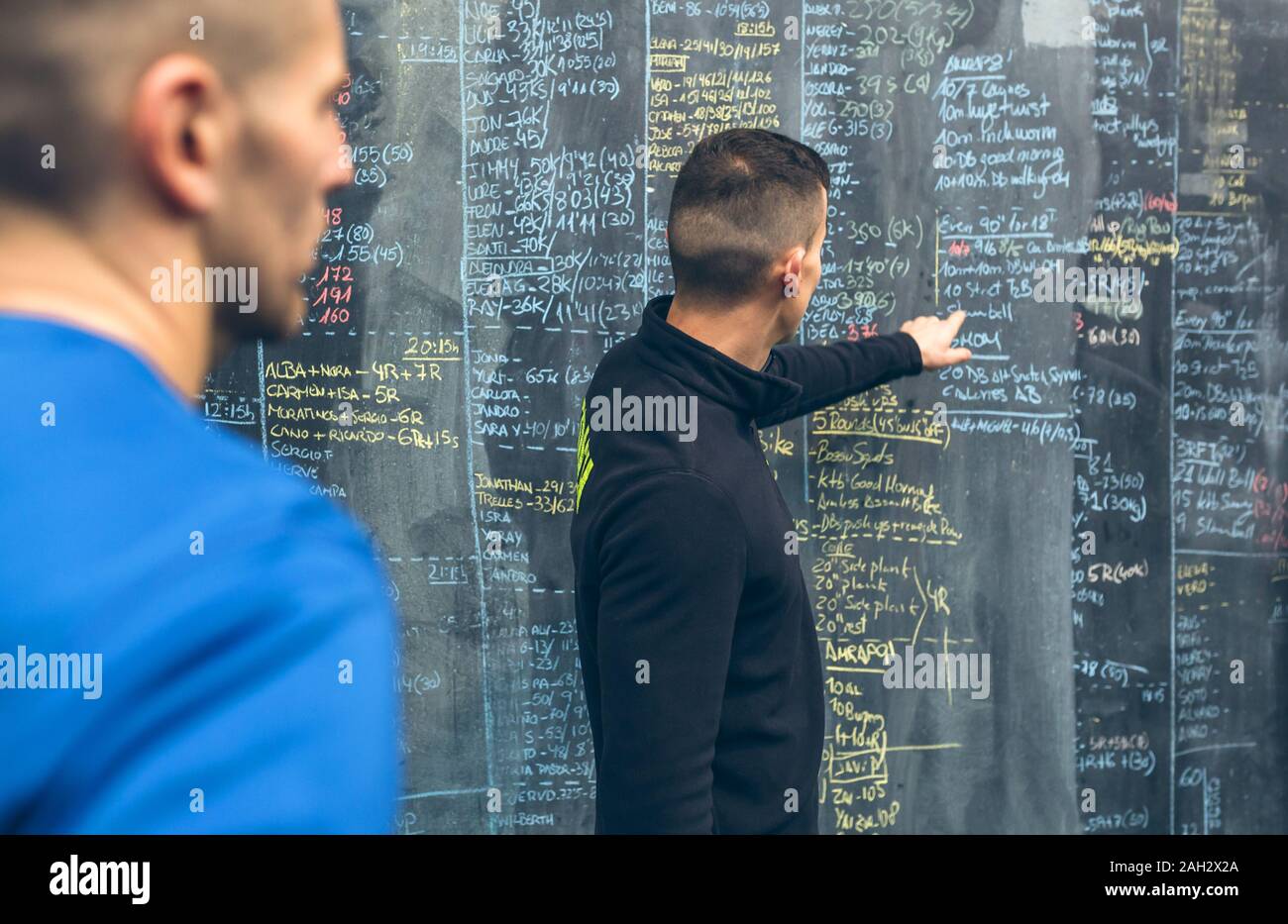 Explaining results hi-res stock photography and images - Alamy