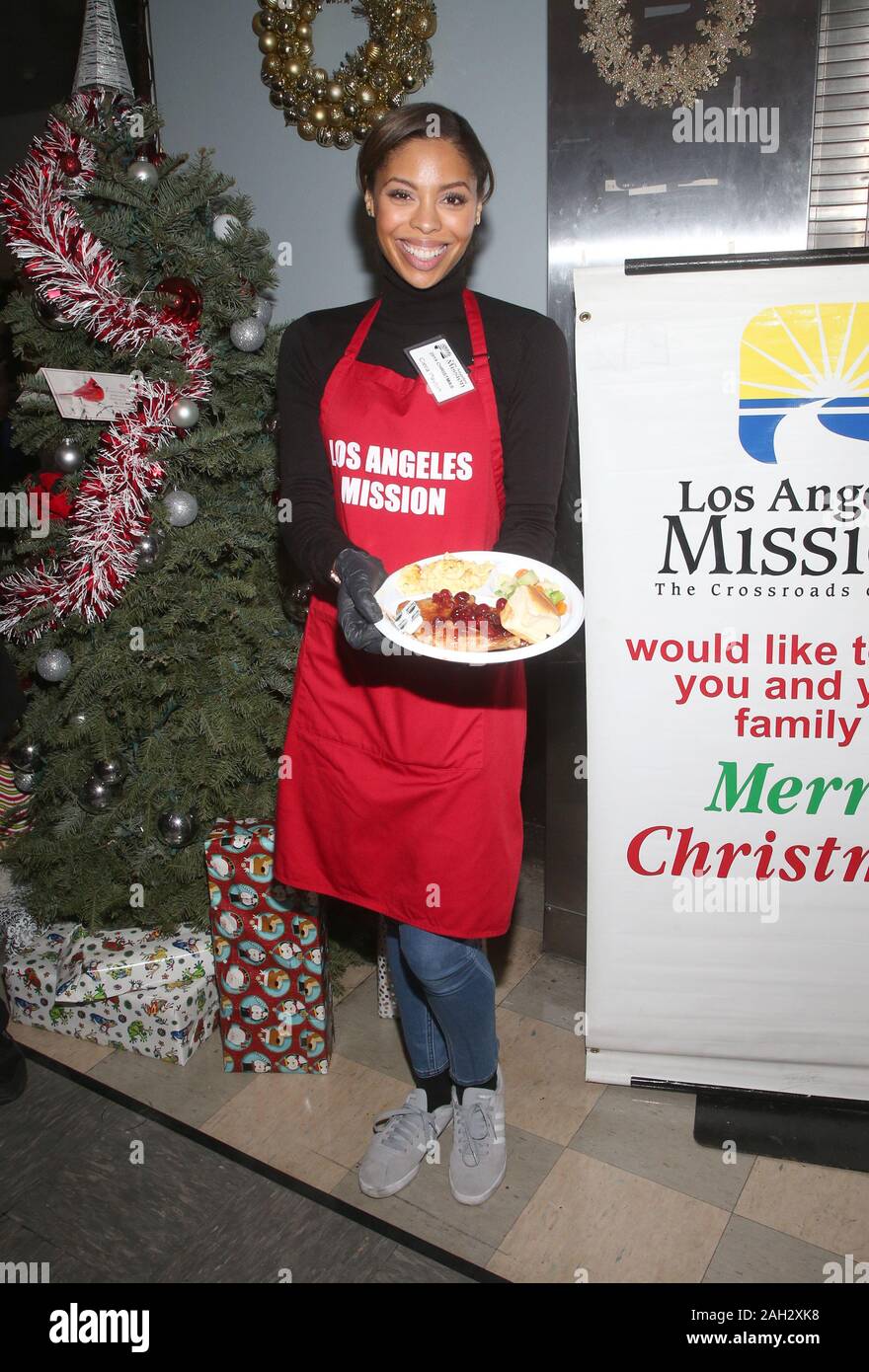 23 December 2019 - Los Angeles, California - Ciera Payton. Christmas ...
