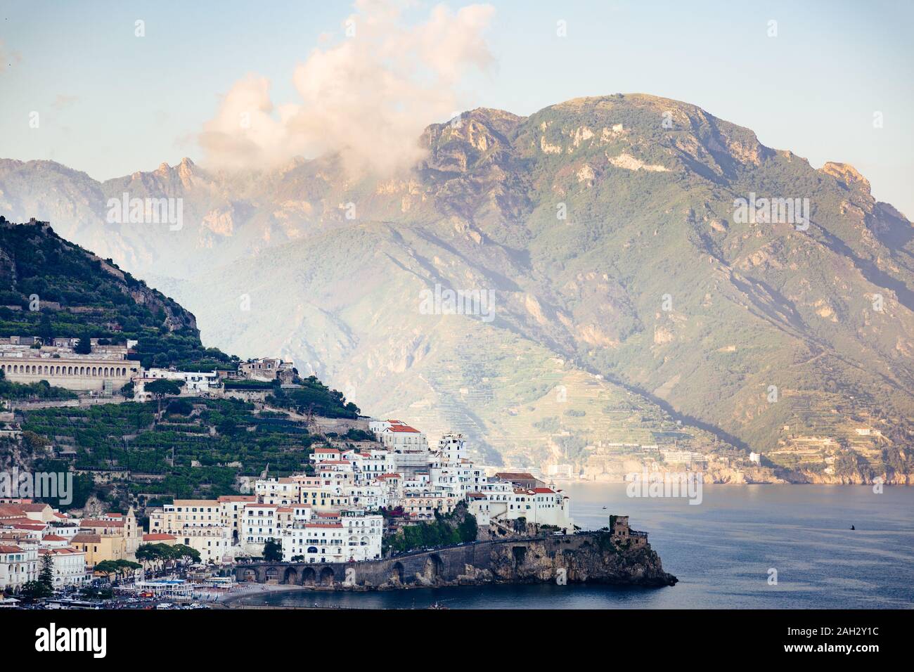 Amalfi coast road hi-res stock photography and images - Alamy