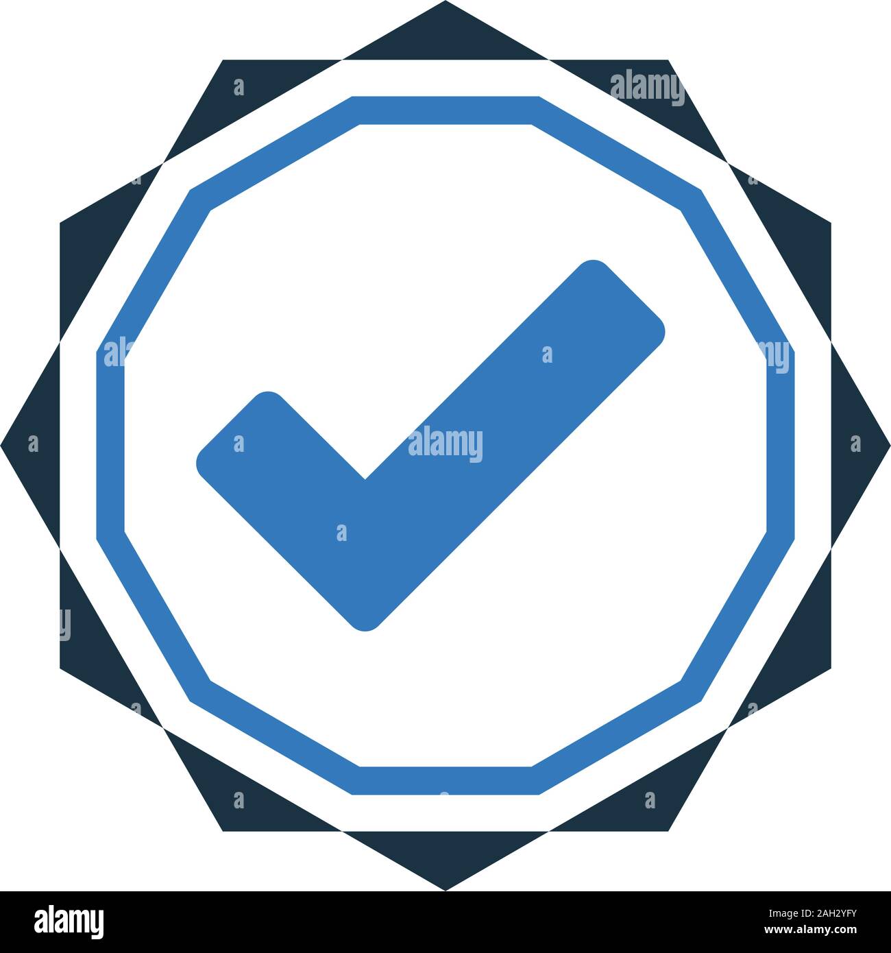 Approved, ok, trusted, accepted icon Stock Vector Image & Art - Alamy