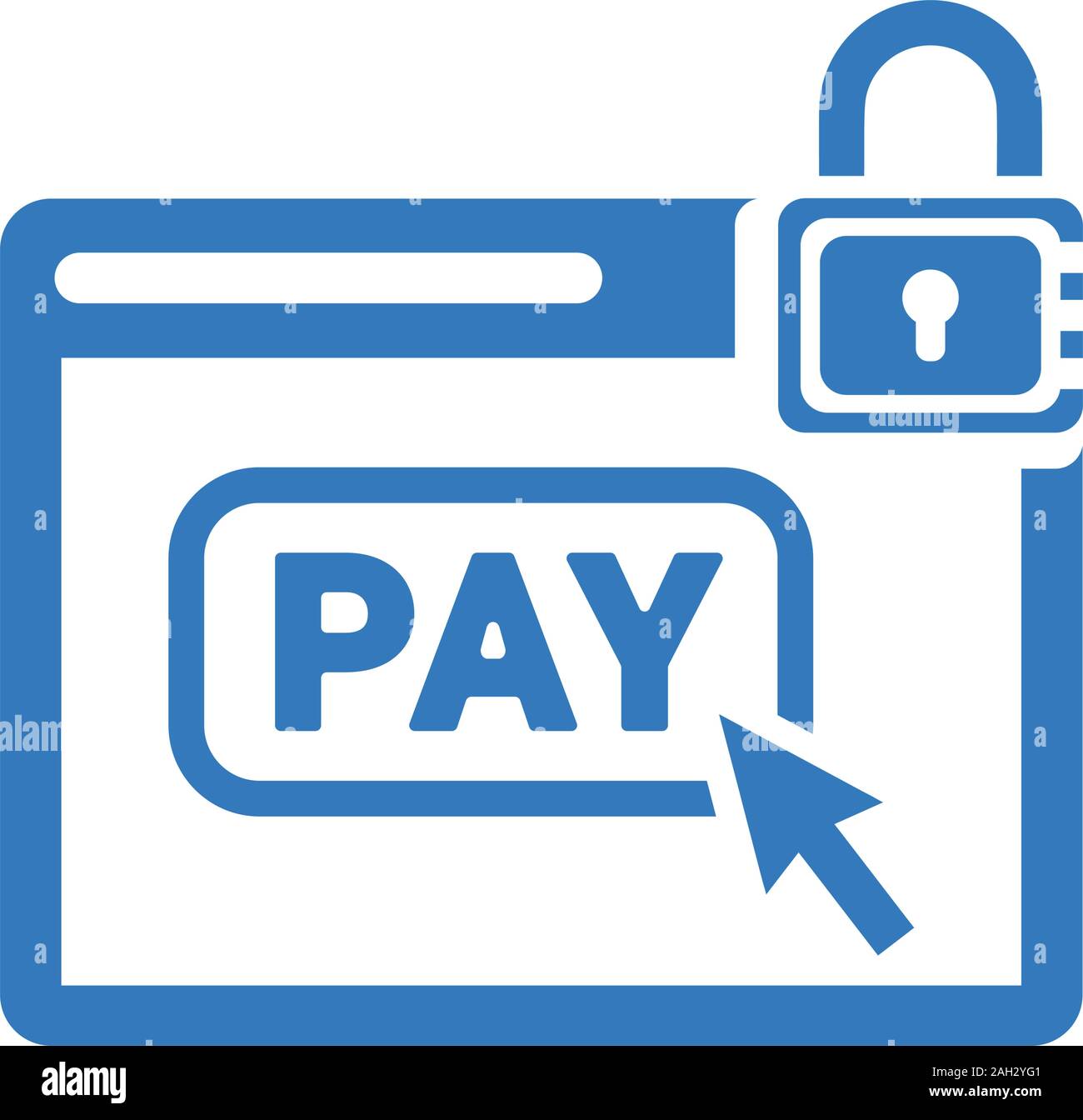 Online payment, secure pay icon Stock Vector Image & Art - Alamy