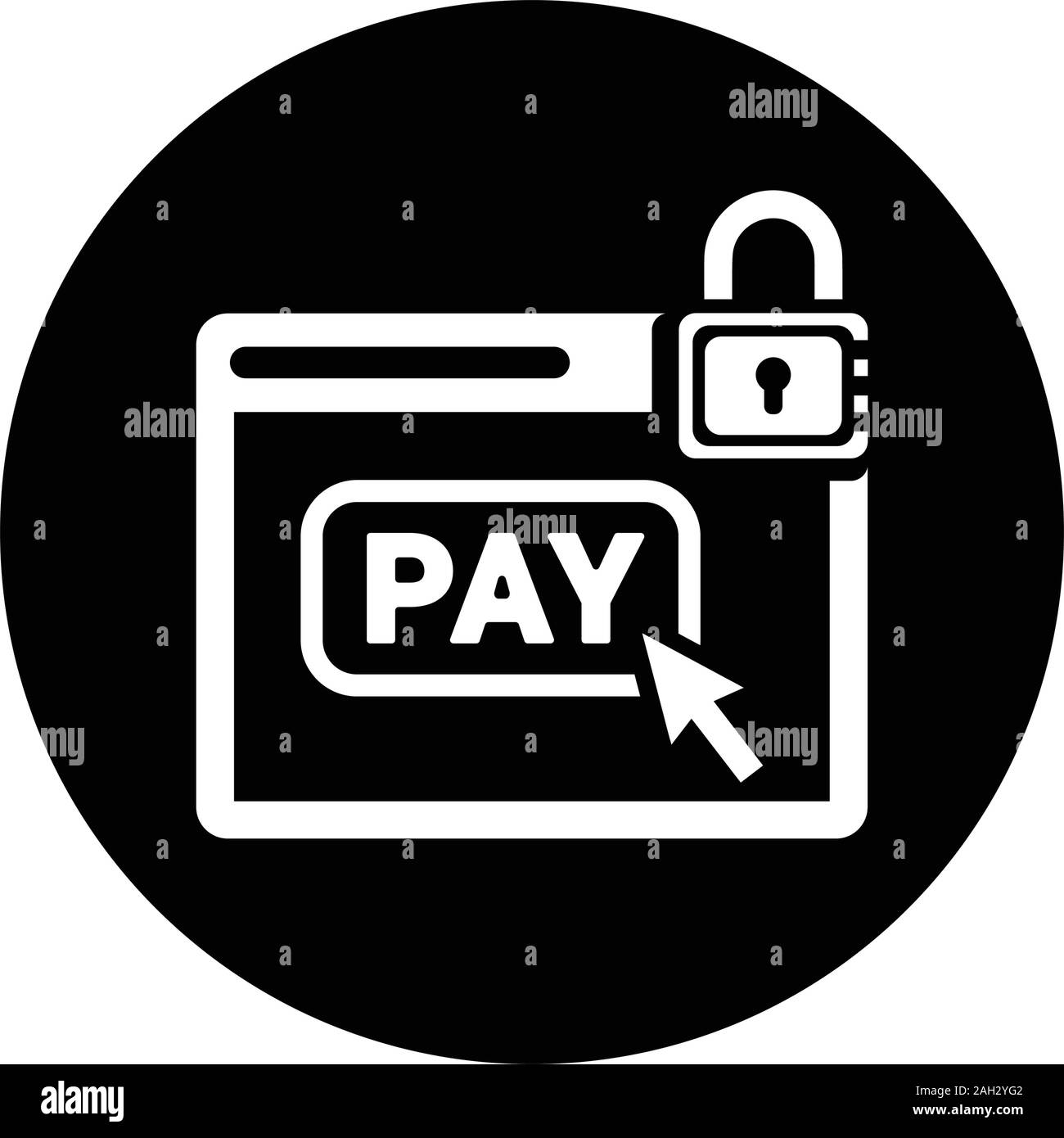 Online payment, secure pay icon Stock Vector Image & Art - Alamy