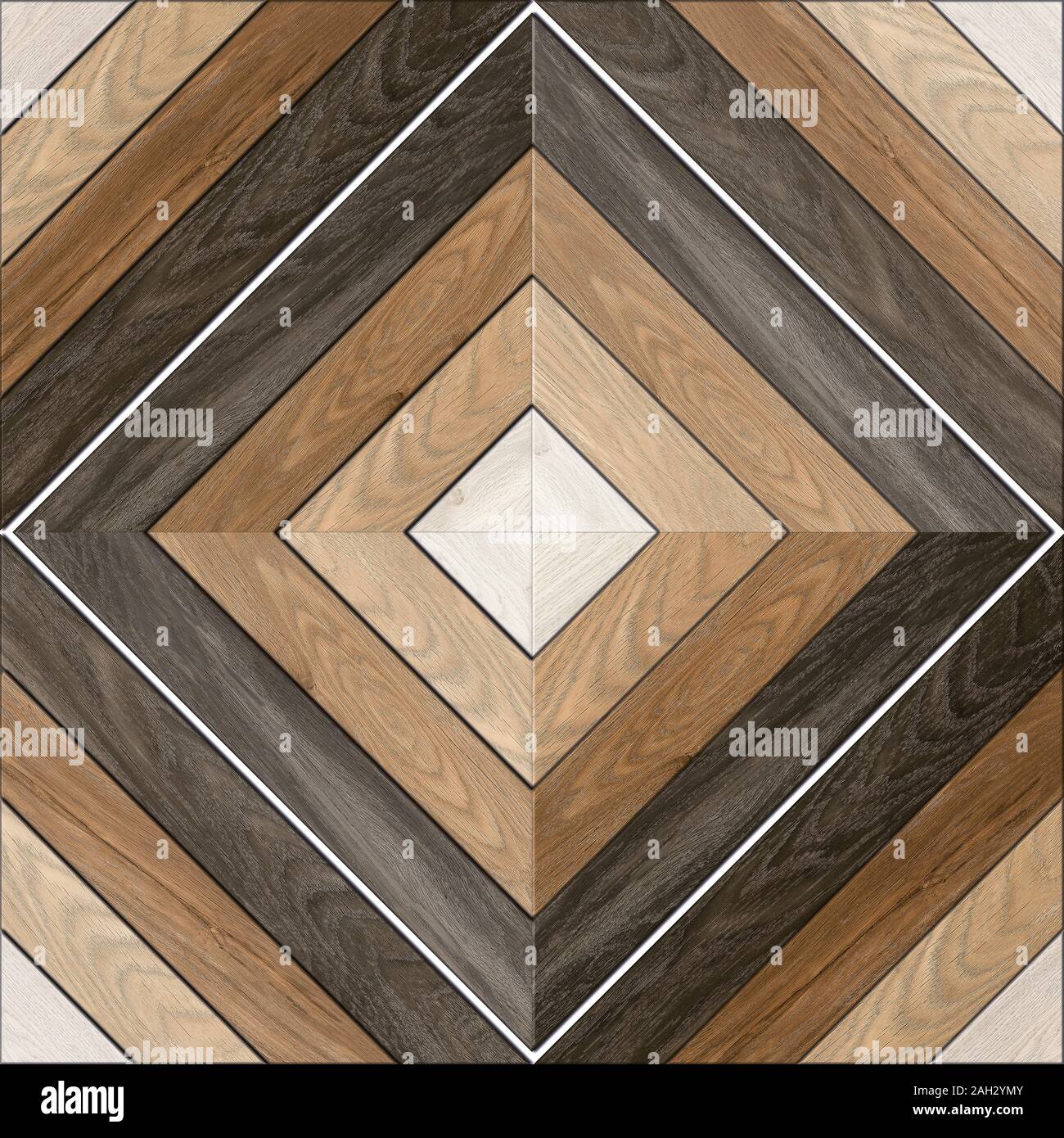 tiles, wooden geometric shapes, wooden floor tile Stock Photo - Alamy