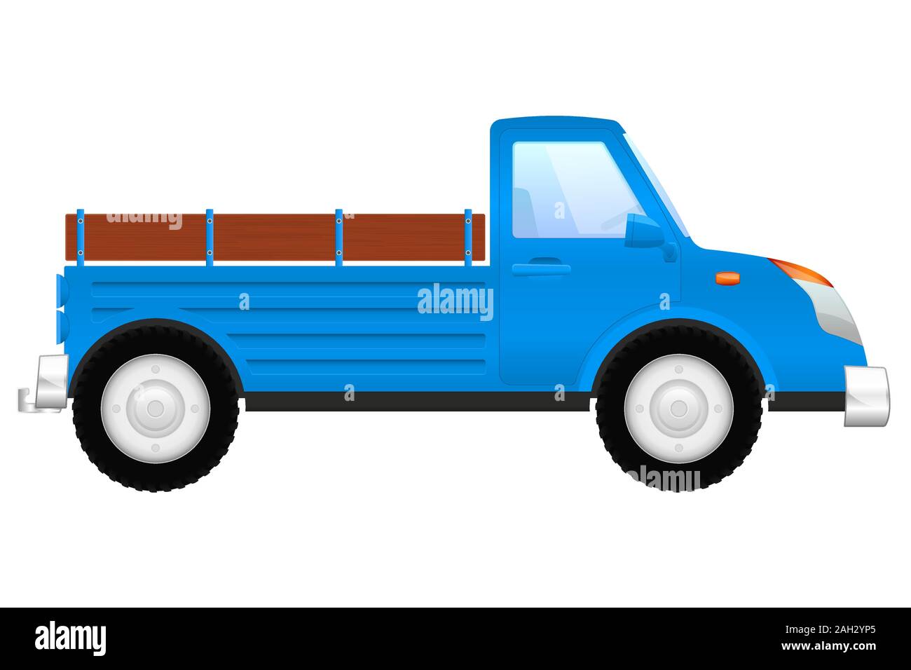 Blue pickup truck hi-res stock photography and images - Alamy