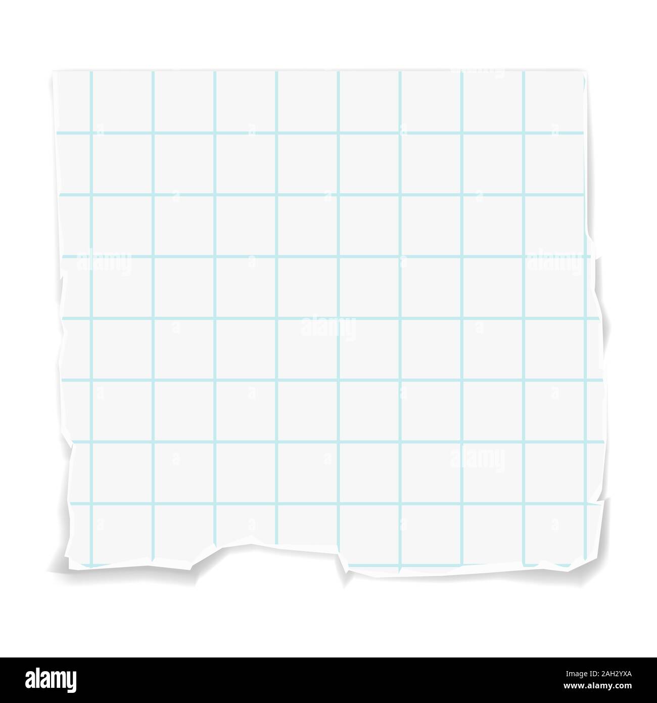 Set blank lined paper Stock Vector Images - Alamy