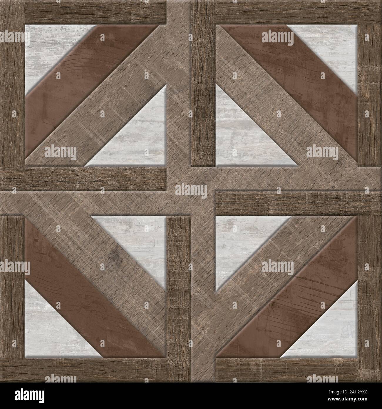 tiles, wooden geometric shapes, wooden floor tile Stock Photo - Alamy