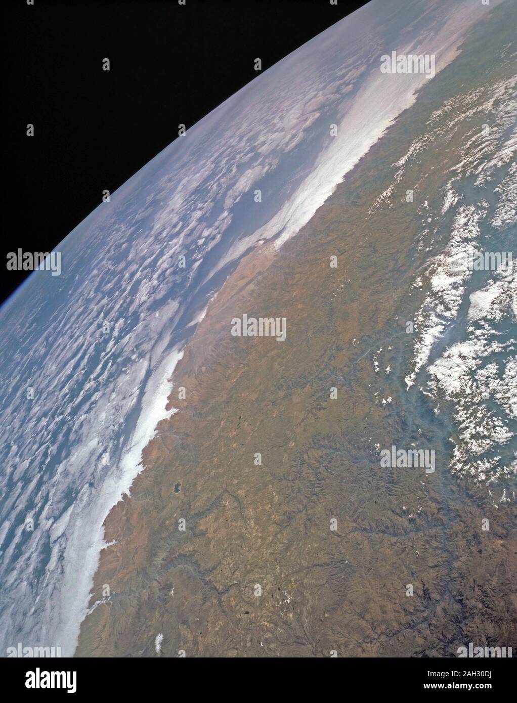 South america from outer space hi-res stock photography and images - Alamy