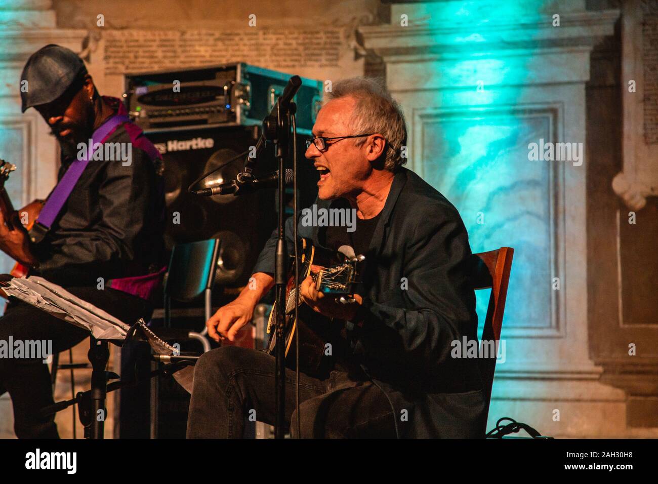 Marc Ribot during Marc Ribot - Songs of Resistance, Sala dei Giganti ...