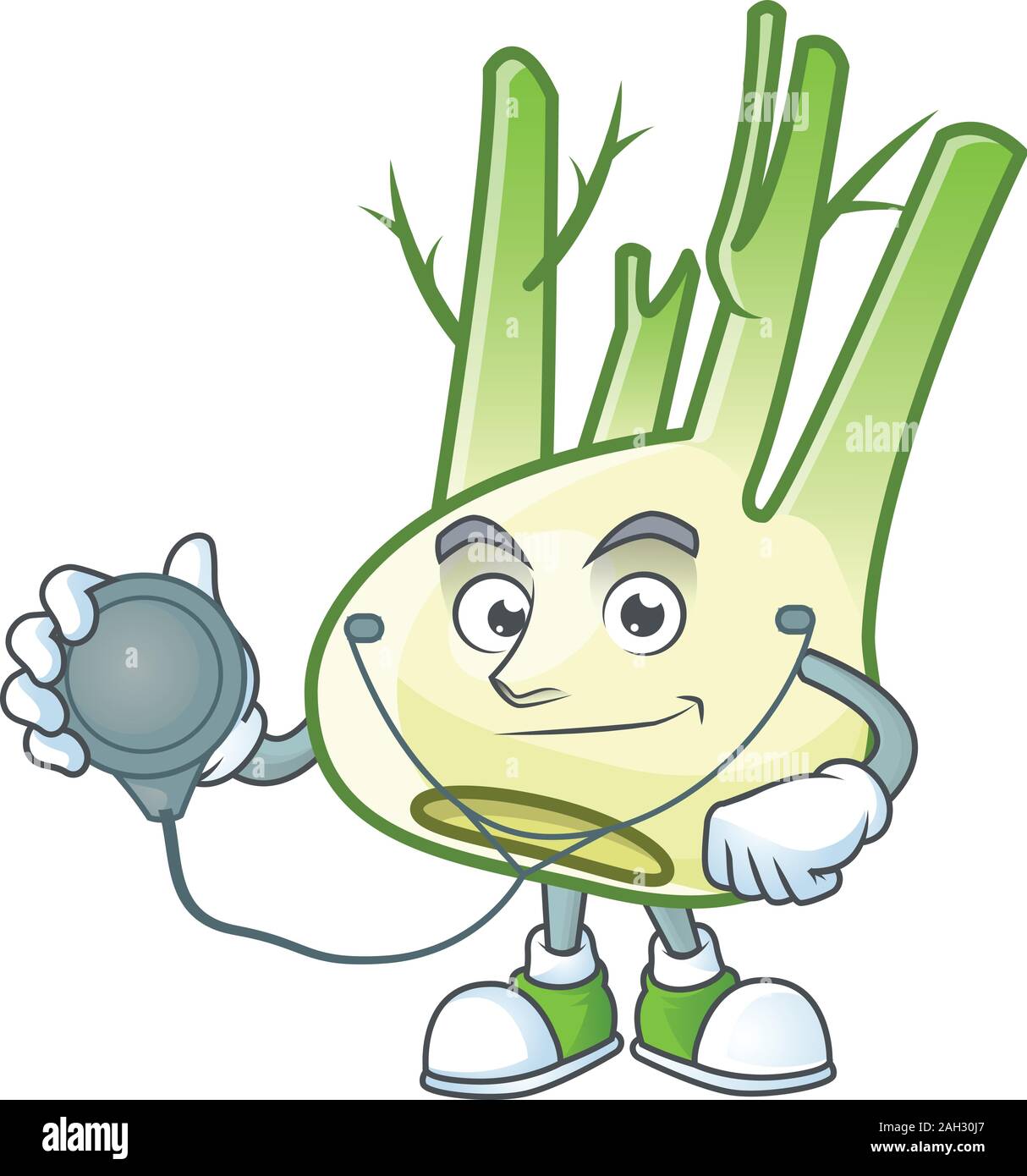Fennel cartoon character style as a Doctor with tools Stock Vector ...