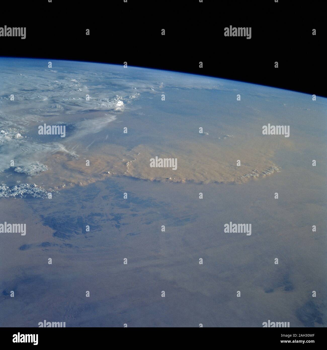(13 May 1992) --- The STS-49 crew aboard the Earth-orbiting Space ...