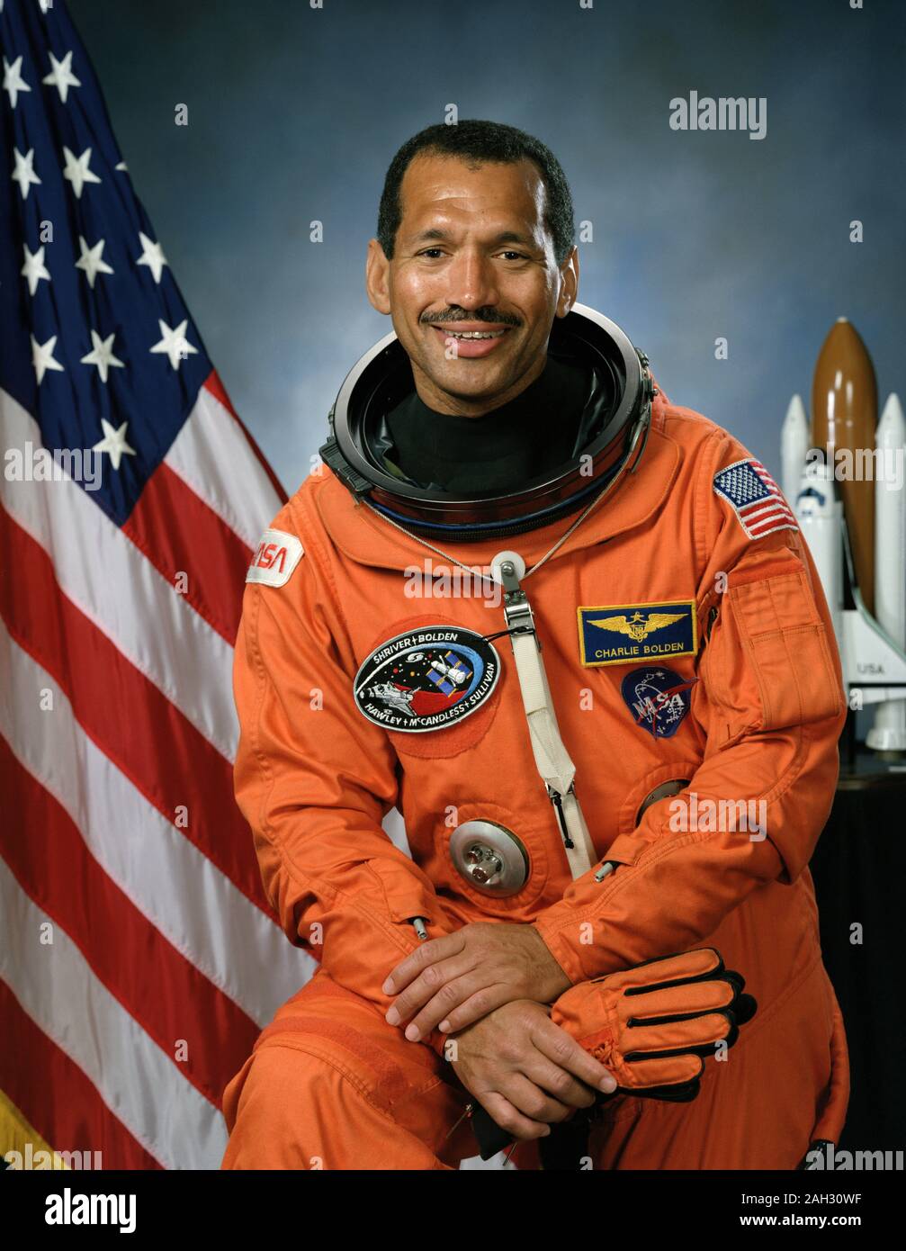 Astronaut charles bolden hi-res stock photography and images - Alamy