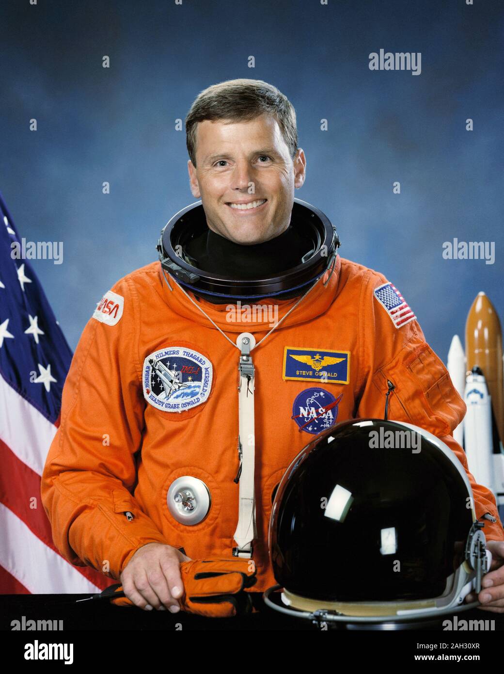Official portrait of astronaut Stephen S. Oswald Stock Photo - Alamy