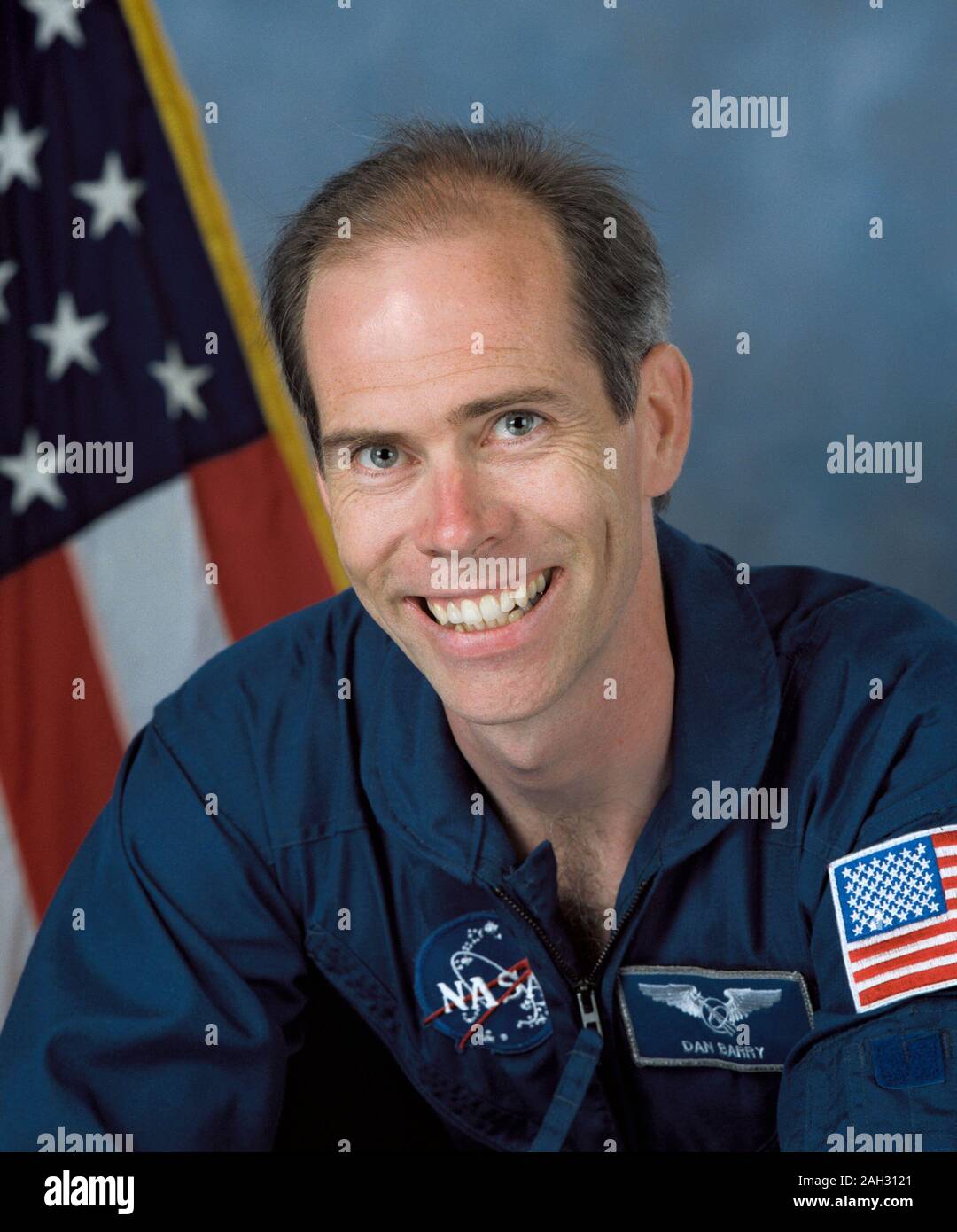 (10 Sept. 1992) --- Astronaut Daniel T. Barry, mission specialist Stock ...