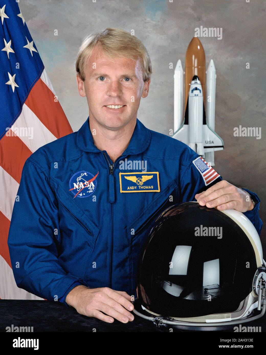 Space Shuttle Astronaut Thomas
