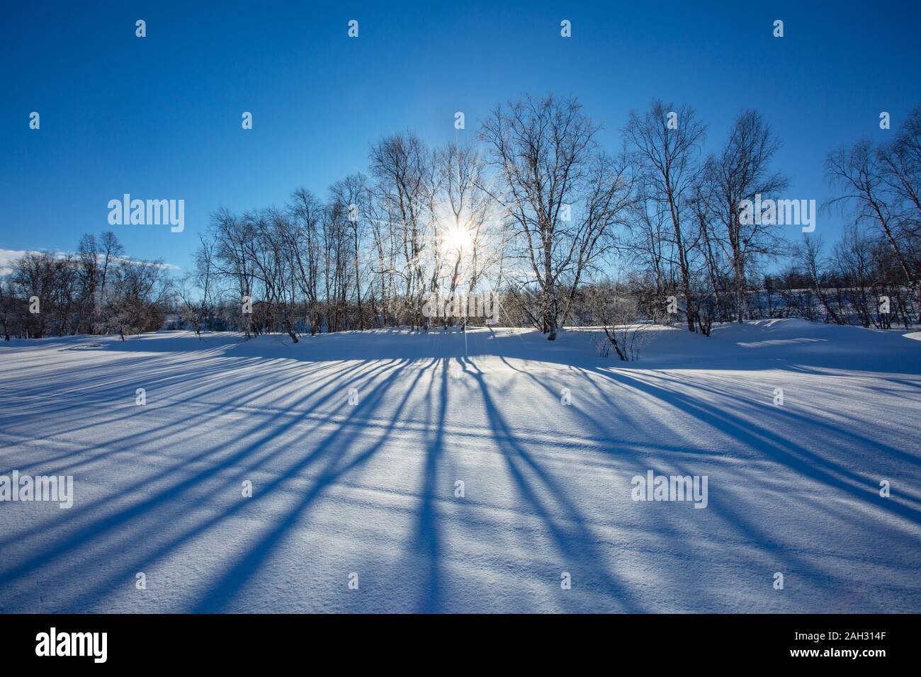 Setting sun in the arctic hi-res stock photography and images - Alamy