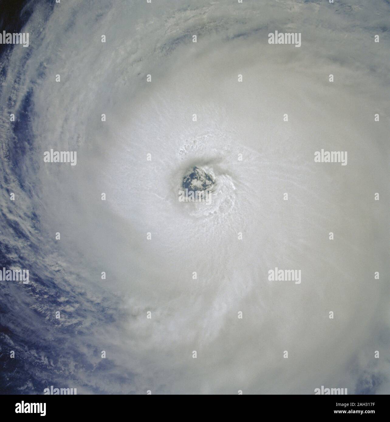 Hurricane seen from space shuttle hi-res stock photography and images ...