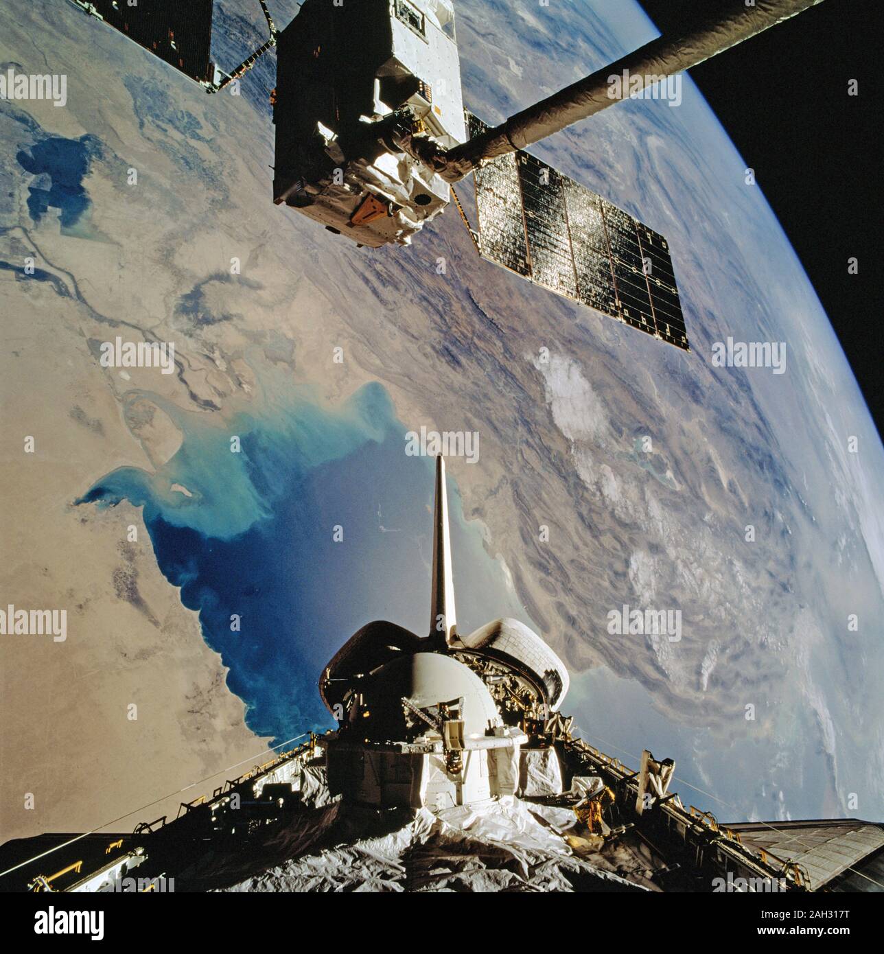 (1 Aug 1992) --- The European Space Agency's (ESA) EURECA satellite ...