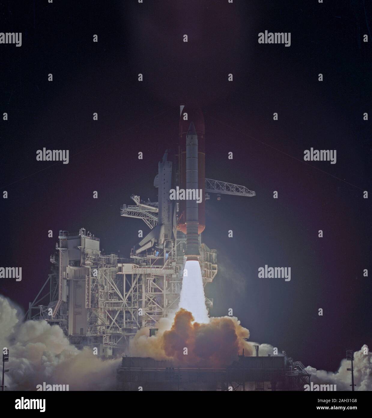 STS-35 lifted off December 2, 1990, at 1:19 am EST, aboard the Space ...