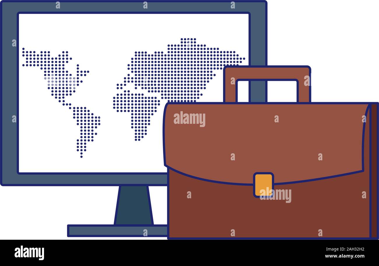 computer and business portfolio Stock Vector Image & Art - Alamy