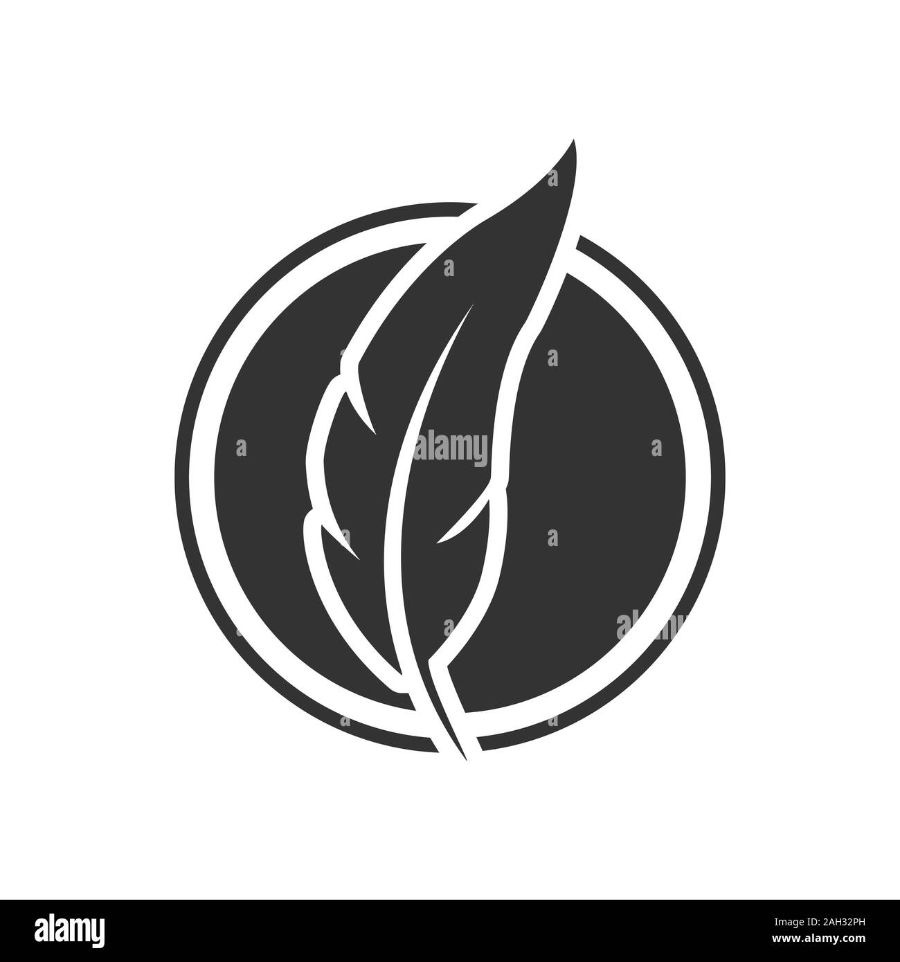 Simple editable icon on circle and circle background. Isolate Isolated ...