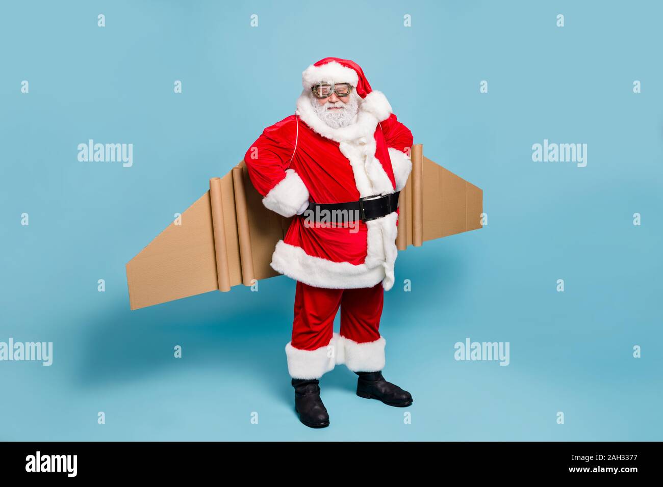 Full length body size view of his he nice fat cool content bearded ...