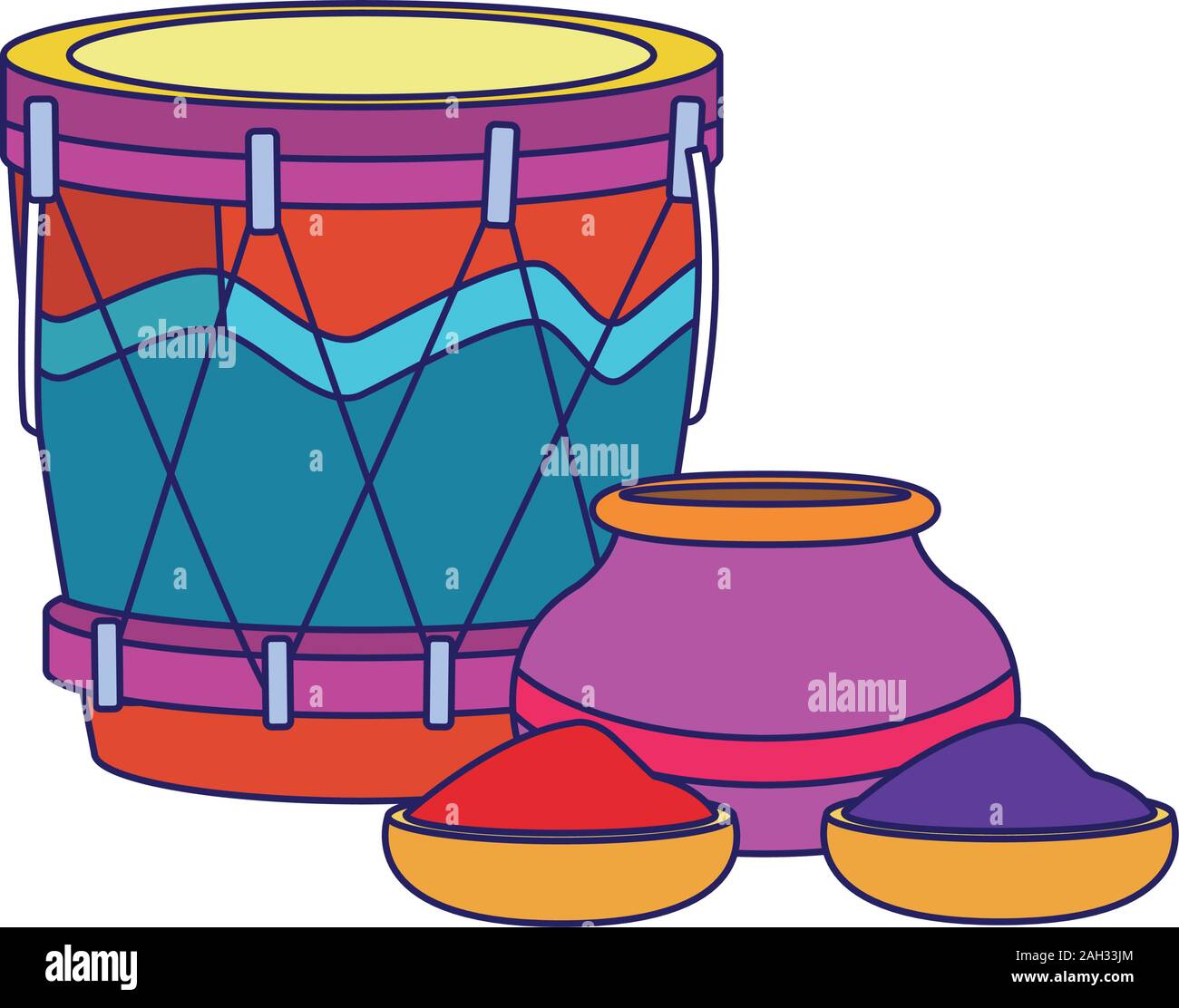 Powder play Stock Vector Images - Alamy