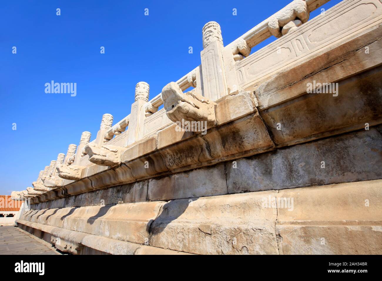 The ancient Chinese stone carving Stock Photo - Alamy