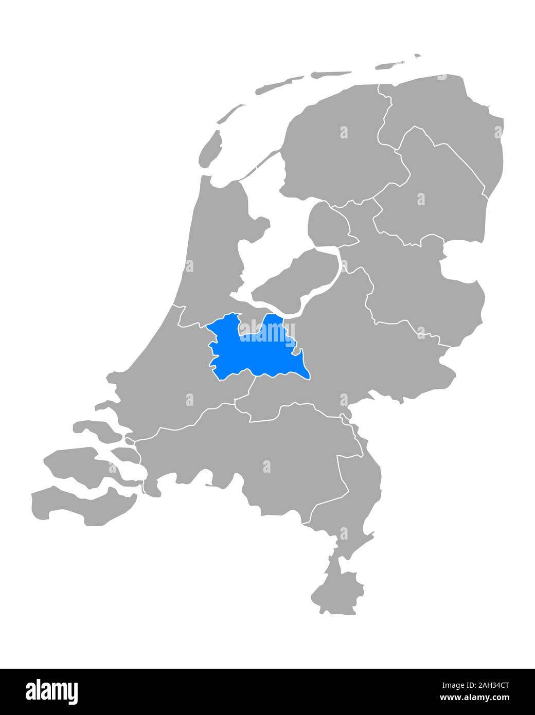 Map of Utrecht in Netherlands Stock Photo - Alamy