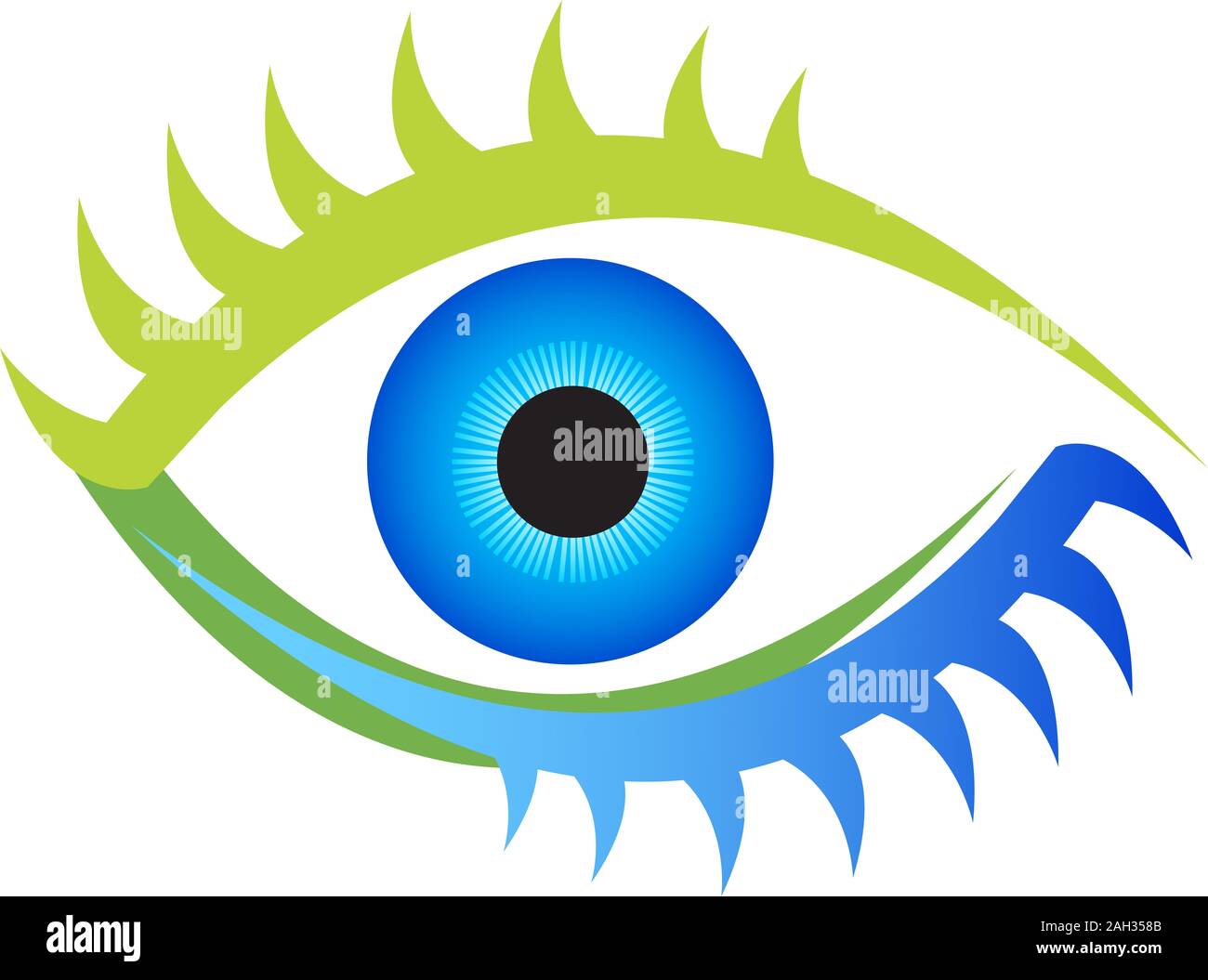 Modern eyes vision center hi-res stock photography and images - Alamy