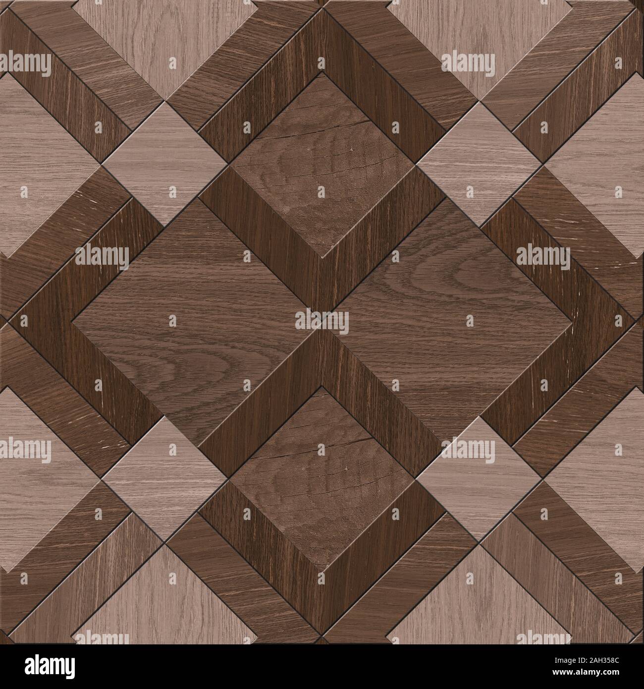tiles, wooden geometric shapes, wooden floor tile Stock Photo - Alamy