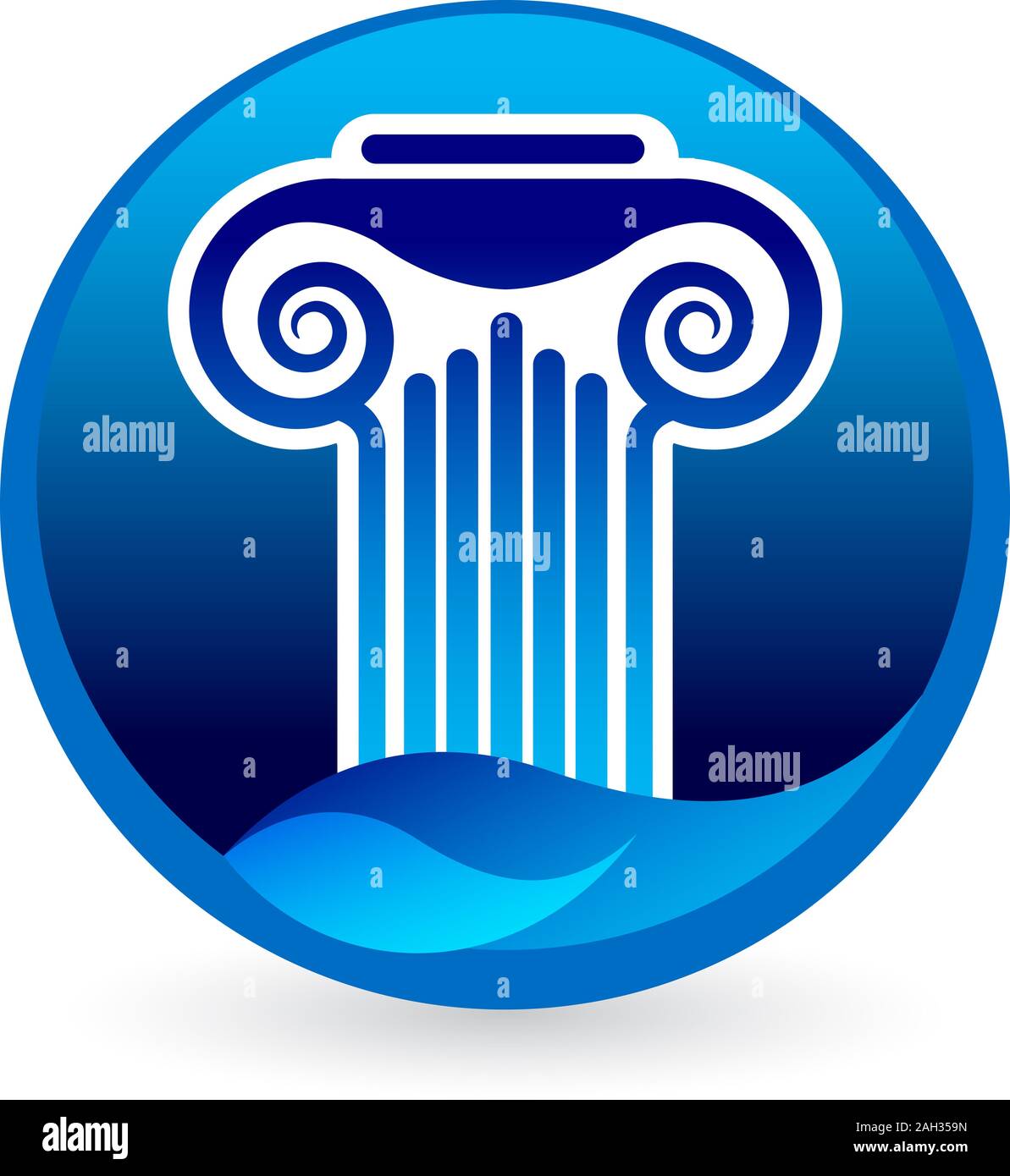 Pillar logo hi-res stock photography and images - Alamy