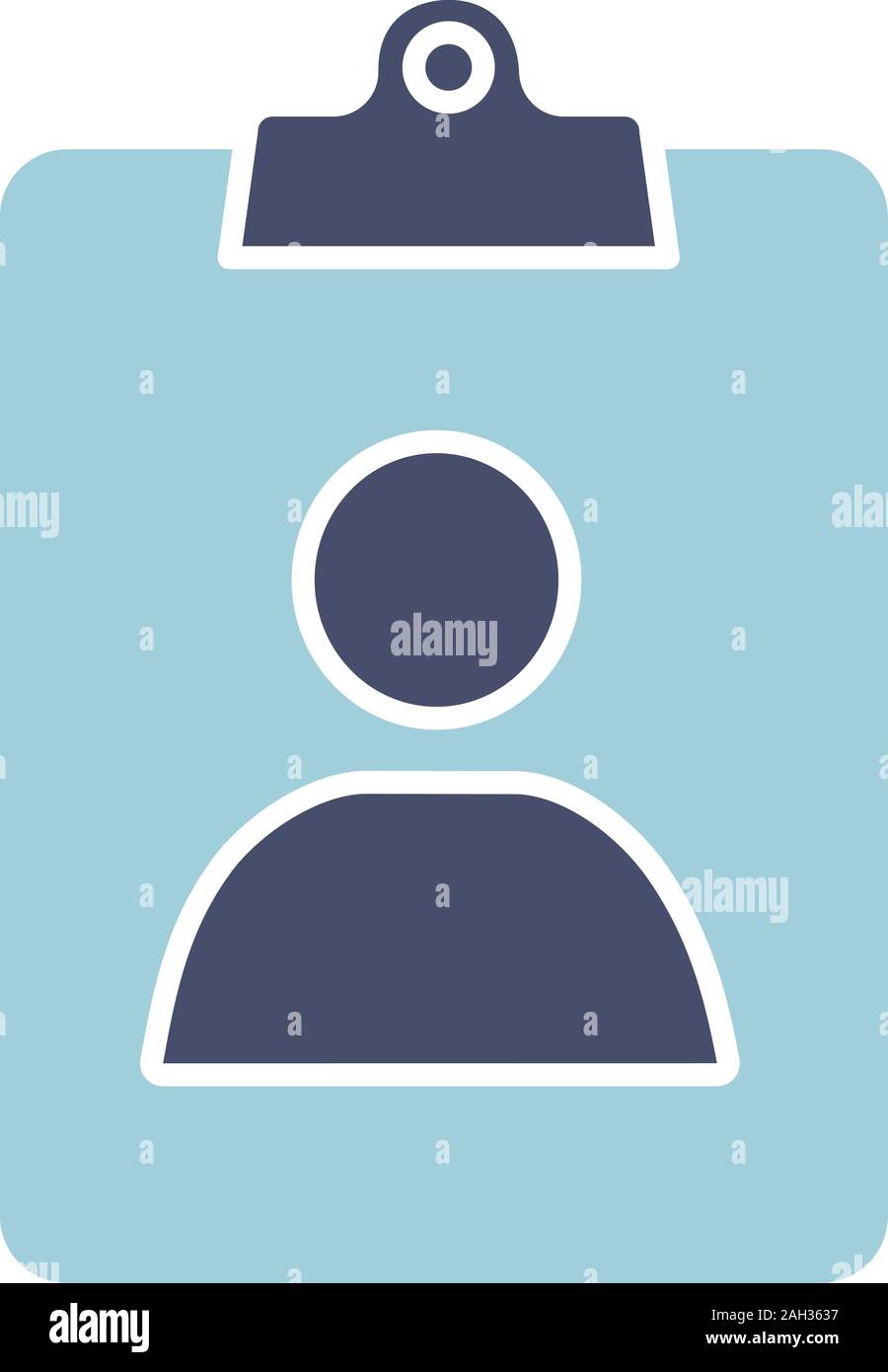 Assignment Ind glyph color icon. CV. User information. Profile. Patient ...