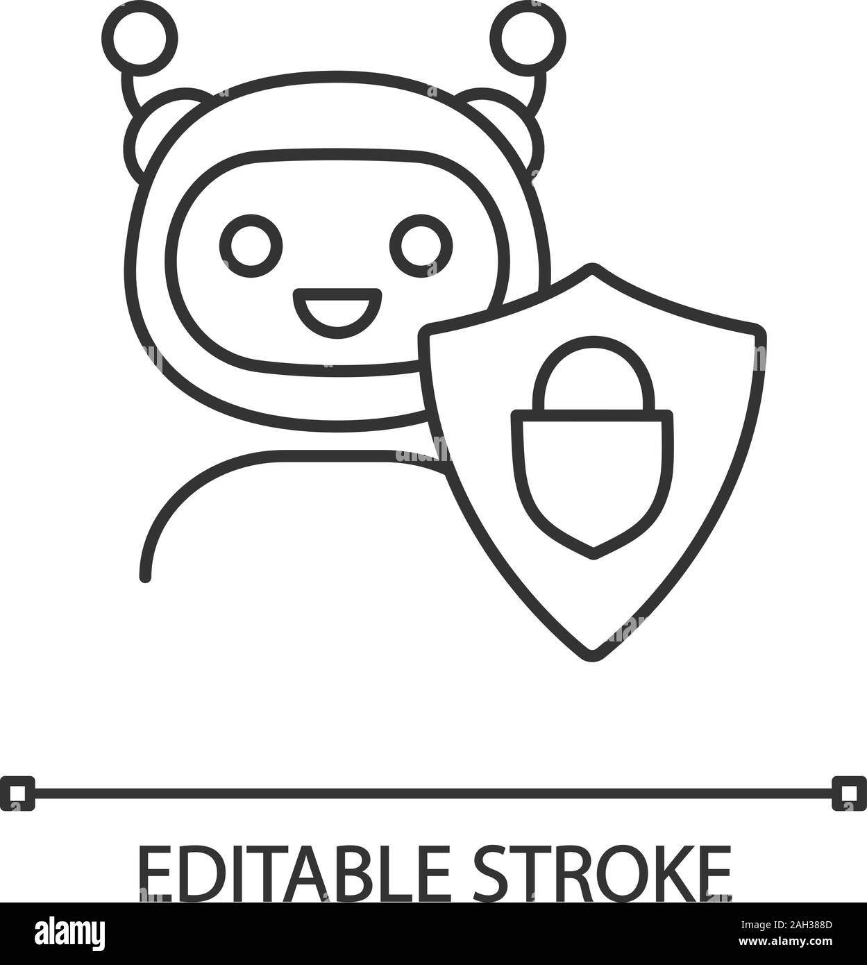 Shield ai logo Black and White Stock Photos & Images - Alamy