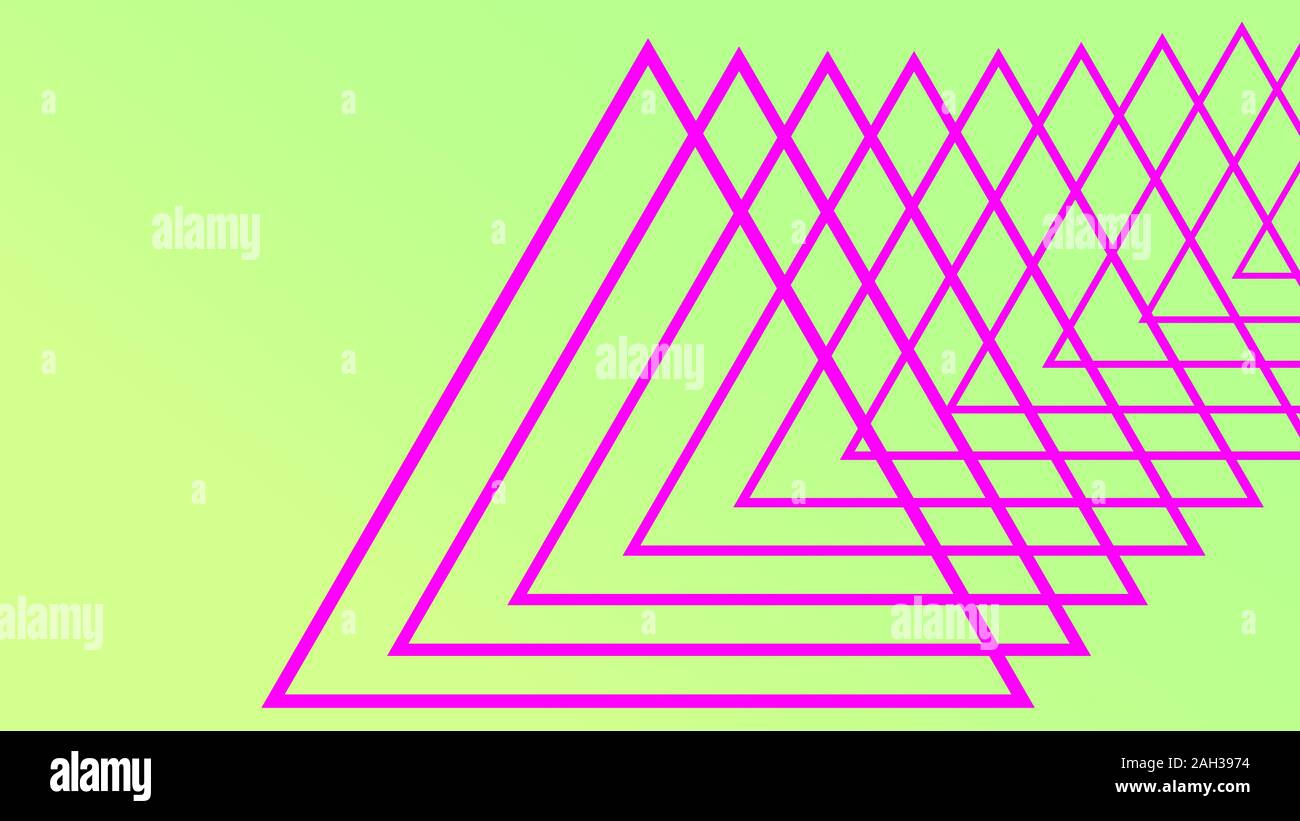 Triangle tunnel hi-res stock photography and images - Alamy