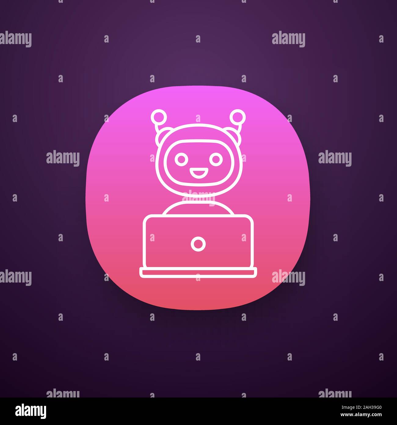 Conversational interface Stock Vector Images - Alamy