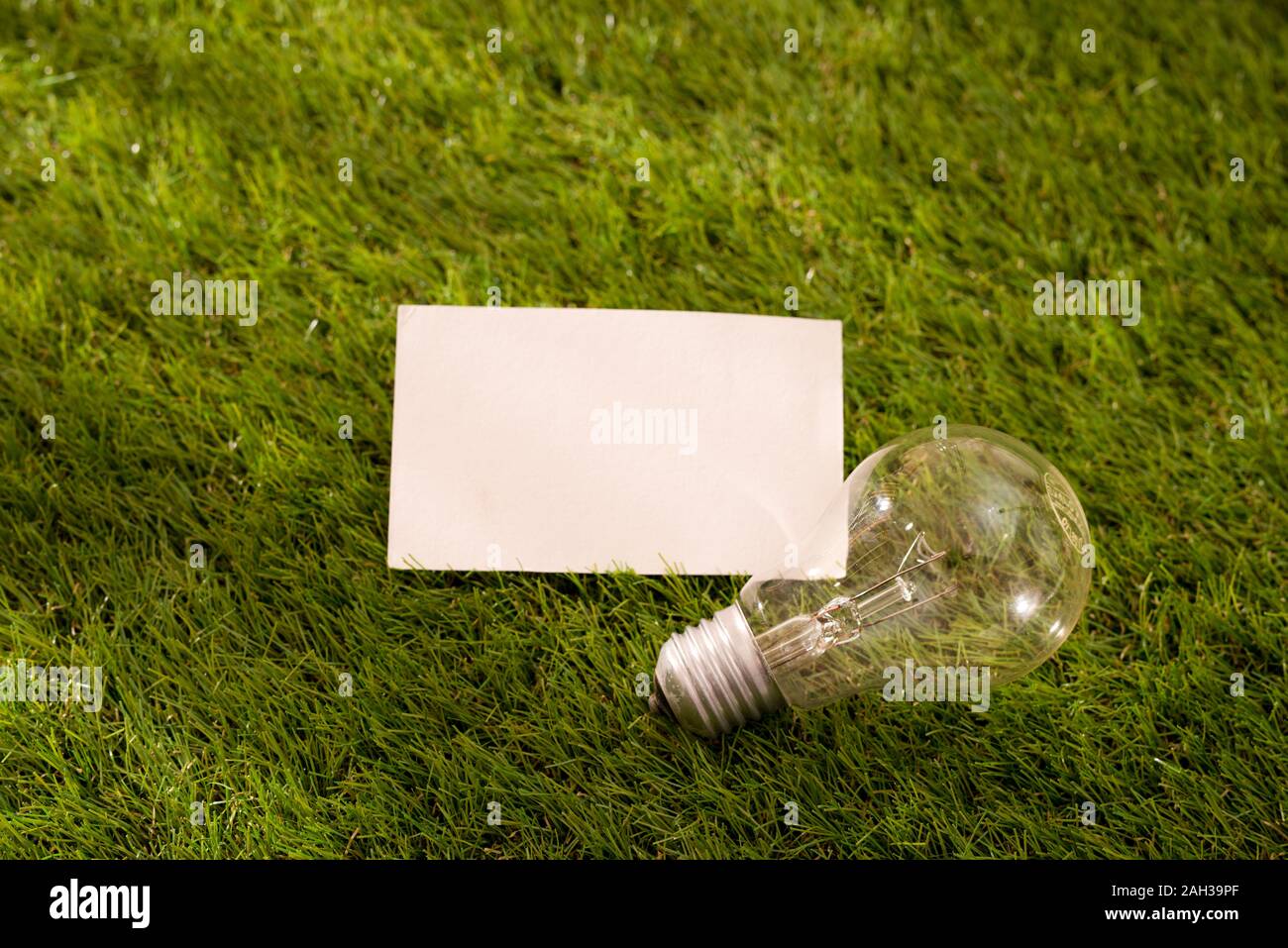 Eco friendly Earth day concept. Saving energy Stock Photo - Alamy