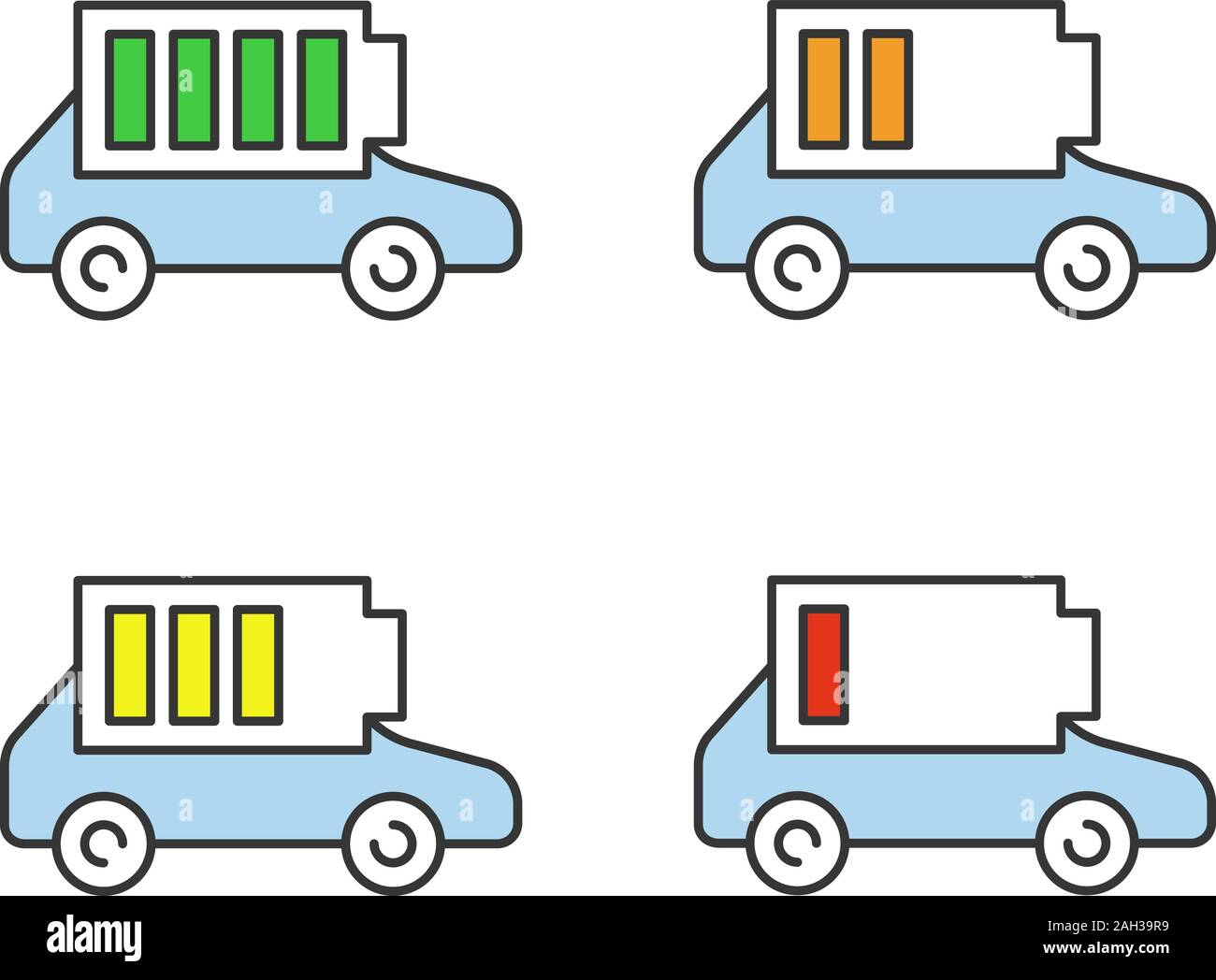High power charging station Stock Vector Images - Alamy