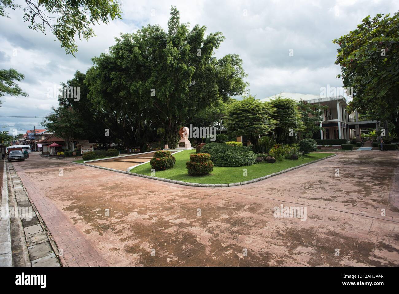 Ban chiang, udon thani, Thailand, august 23, 2019, outside from the ban ...