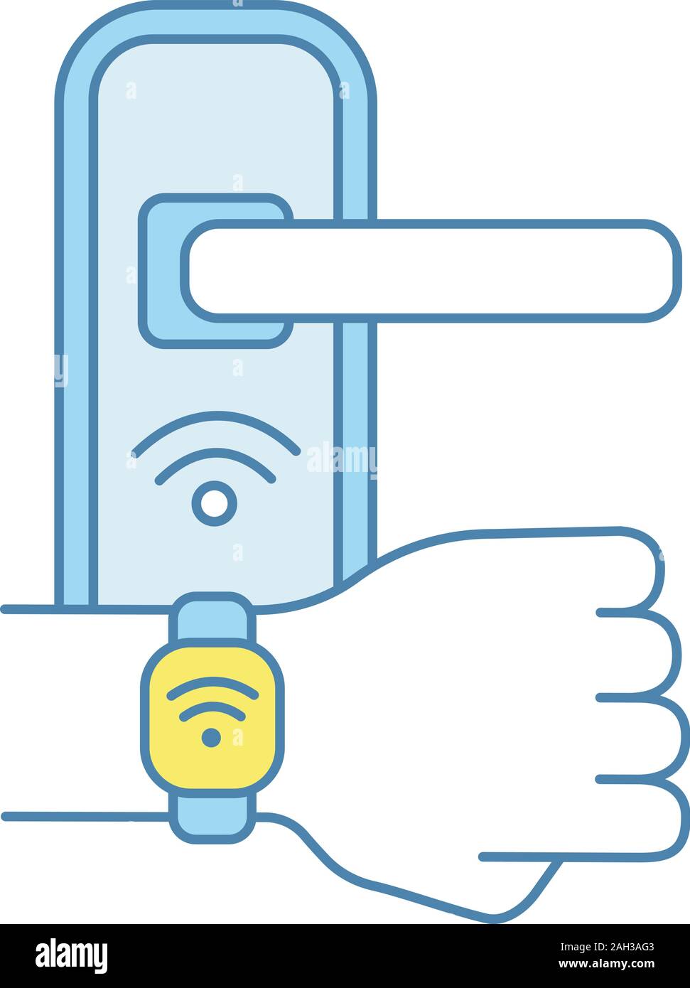 Rfid lock Stock Vector Images - Alamy