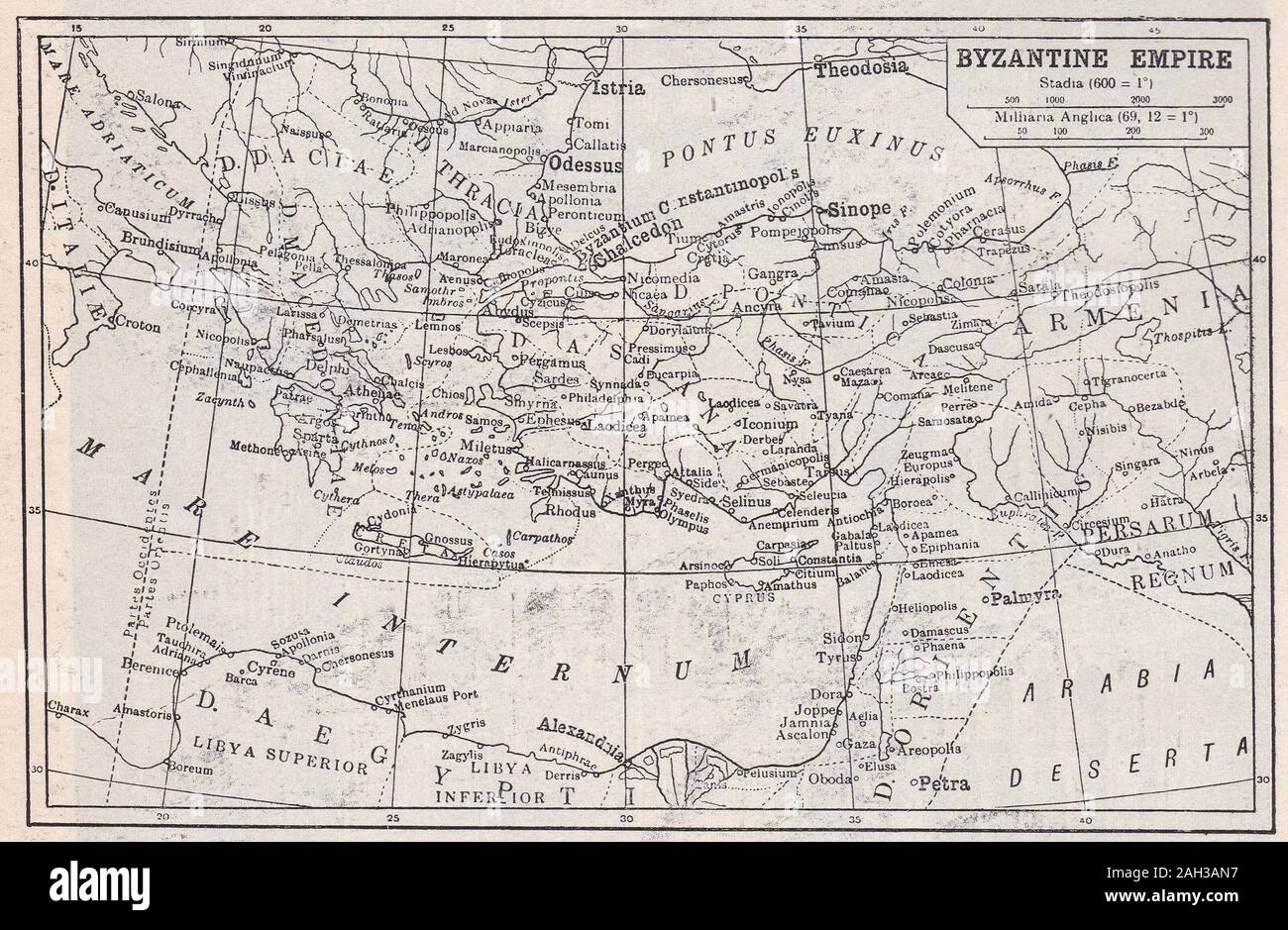 Byzantine empire map hi-res stock photography and images - Alamy