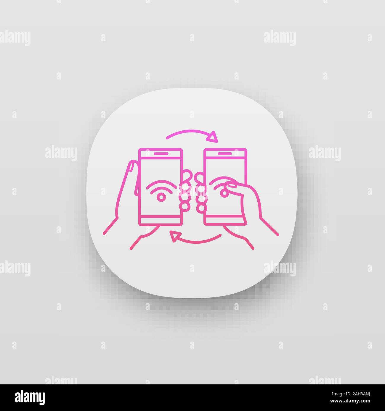 Mobile field exchange Stock Vector Images - Alamy