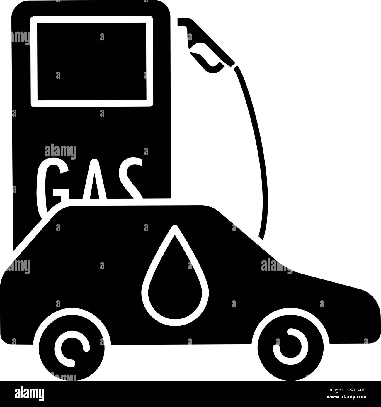 Gas Symbol In Car