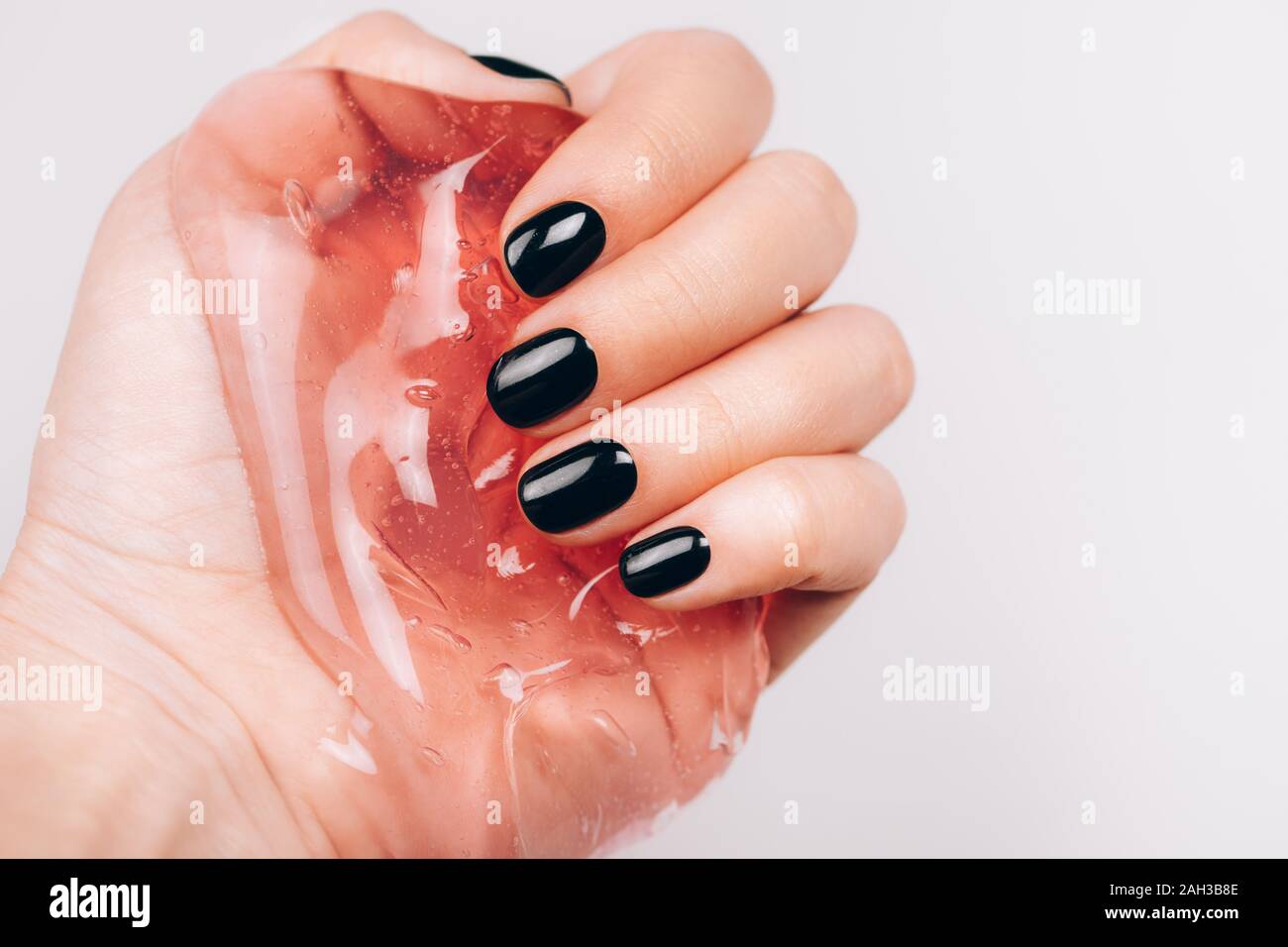 Transparent slime hi-res stock photography and images - Alamy
