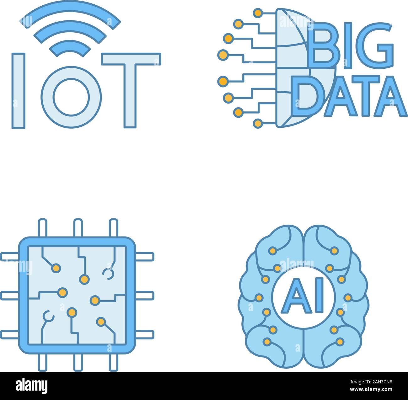 Braintech Stock Vector Images - Alamy