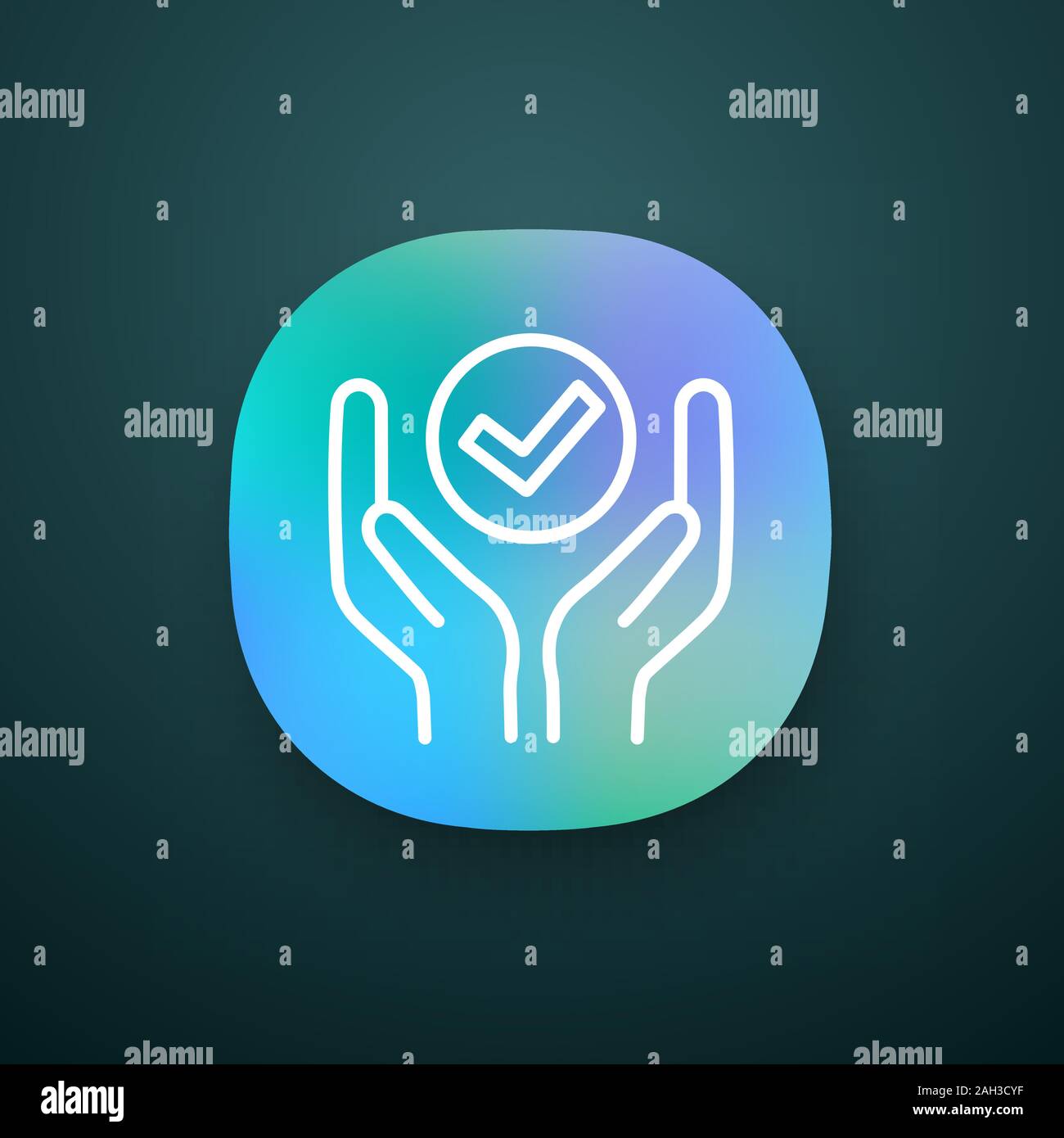 Quality Services App Icon Quality Assurance Verification And Validation Meeting Requirements